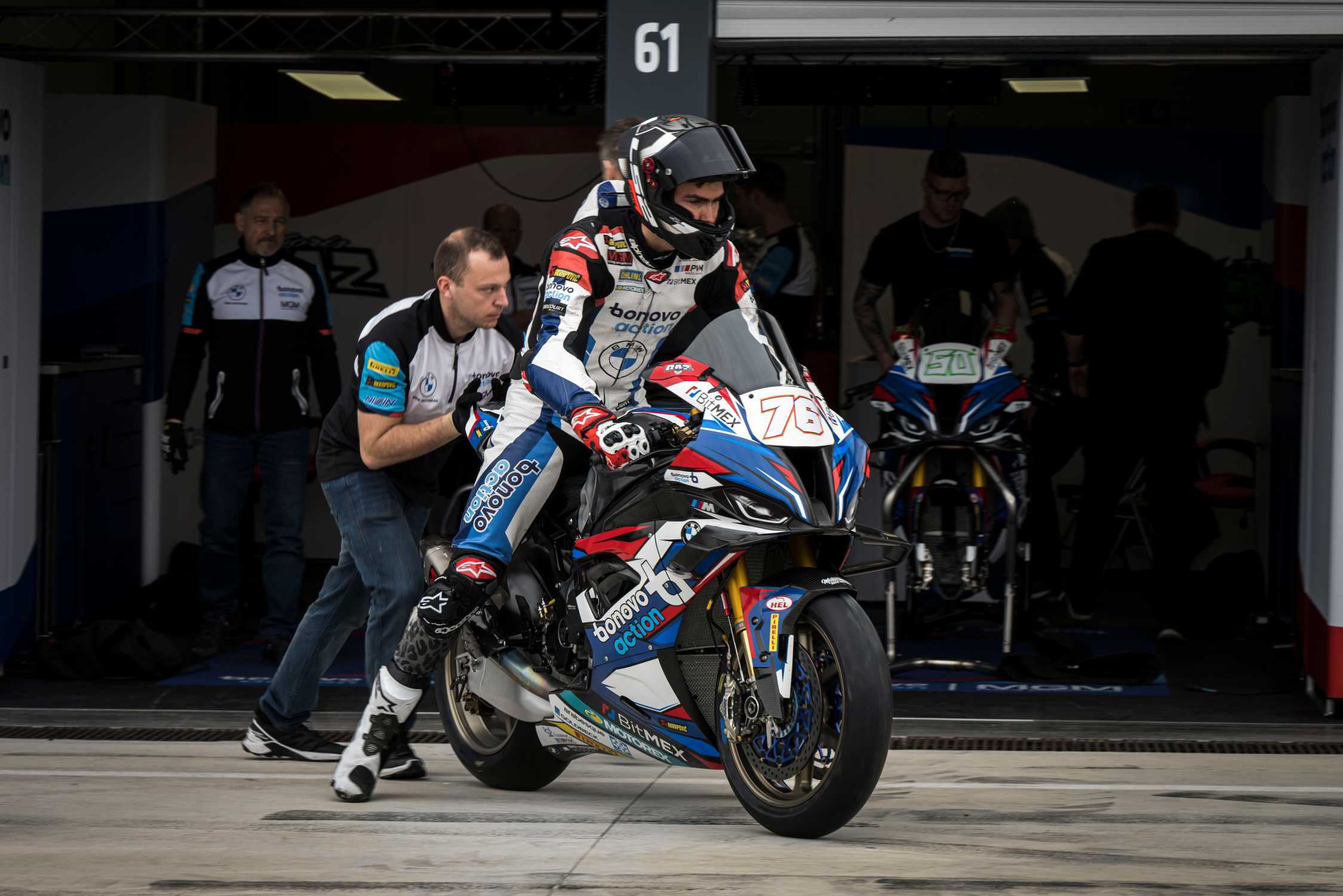 Misano Adriatico (ITA), 17th March 2022. Winter Test. BMW Motorrad ...