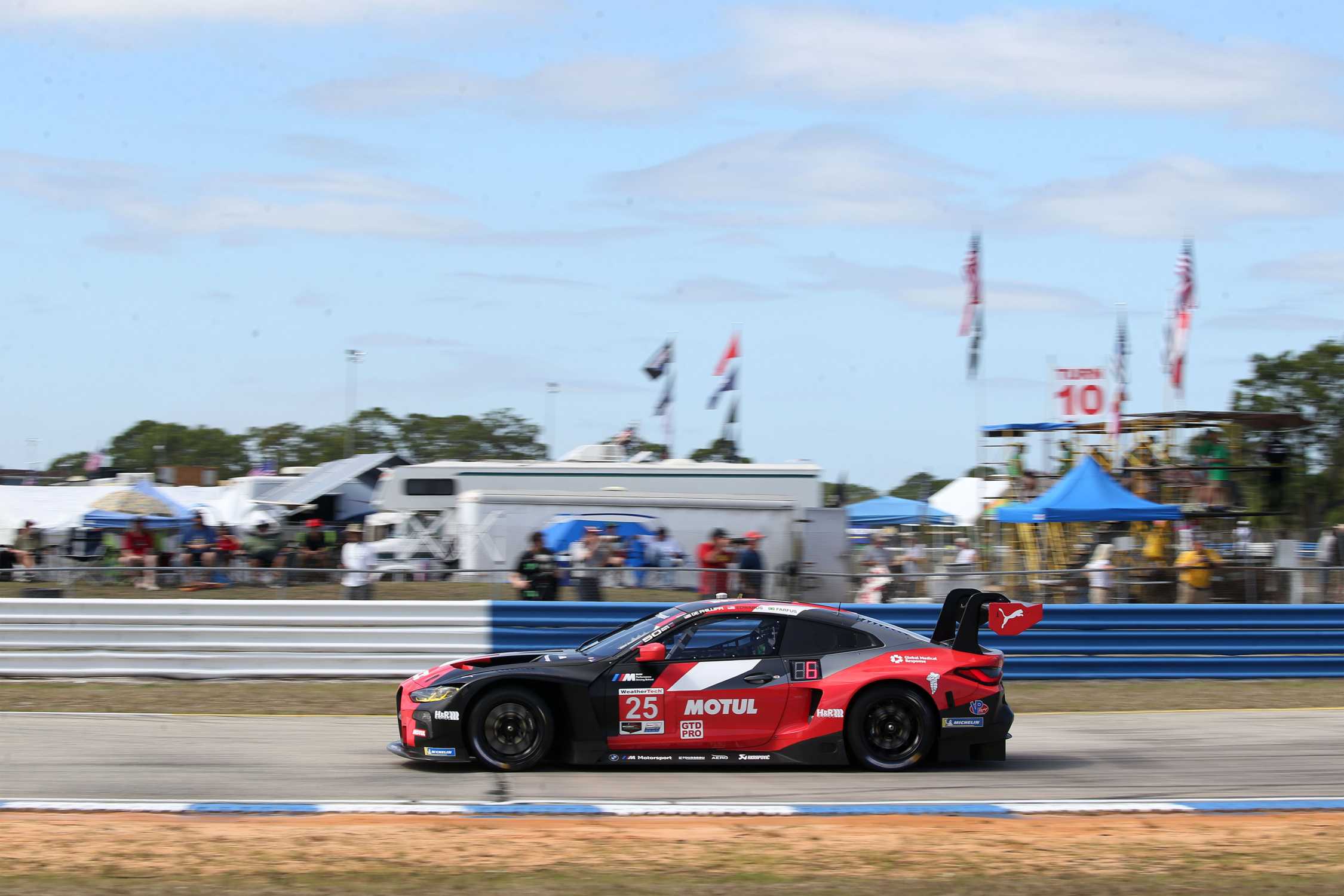 Sebring (USA), 16th to 19th March 2022. BMW M Motorsport, IMSA Weather ...