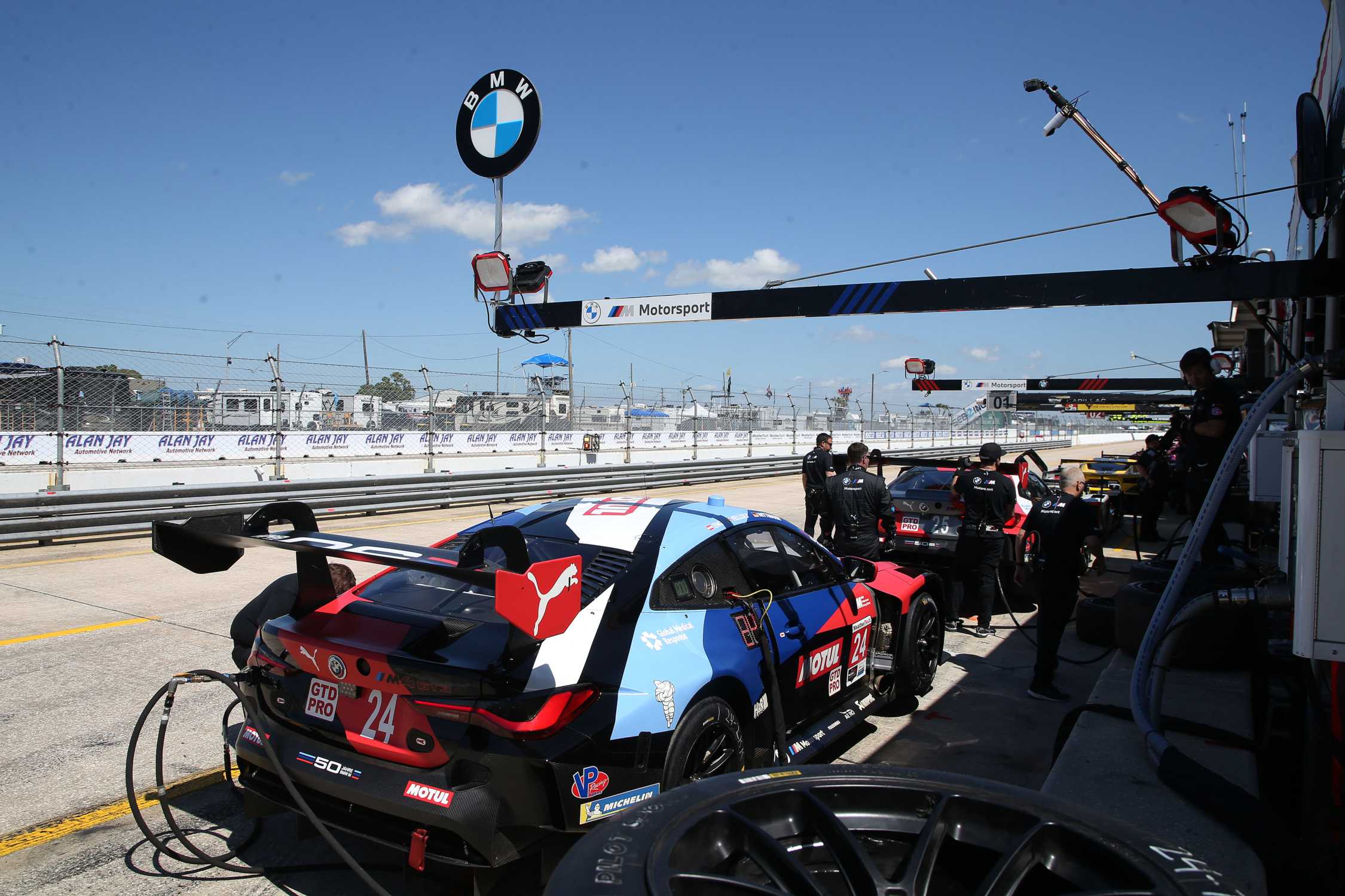 Sebring (USA), 16th to 19th March 2022. BMW M Motorsport, IMSA Weather ...
