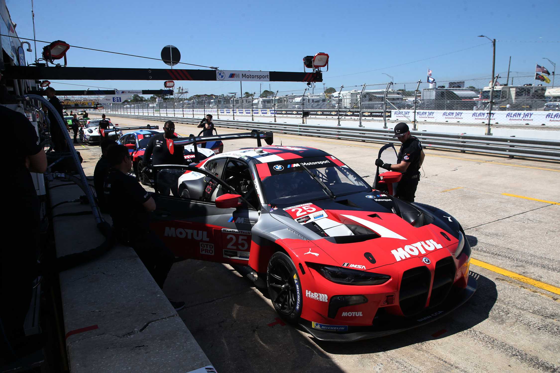 Sebring (USA), 16th to 19th March 2022. BMW M Motorsport, IMSA Weather ...