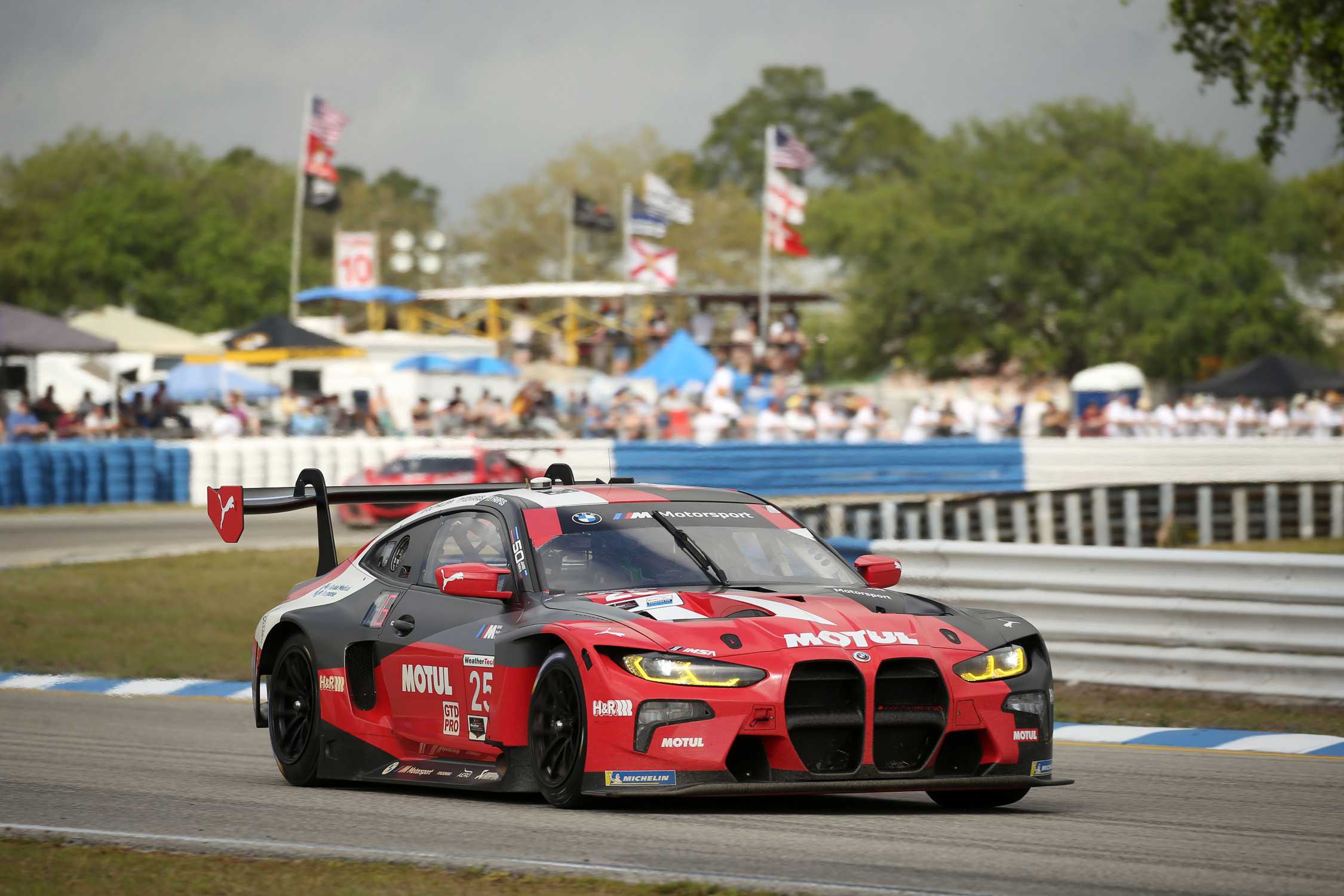 Sebring (USA), 16th to 19th March 2022. BMW M Motorsport, IMSA Weather ...