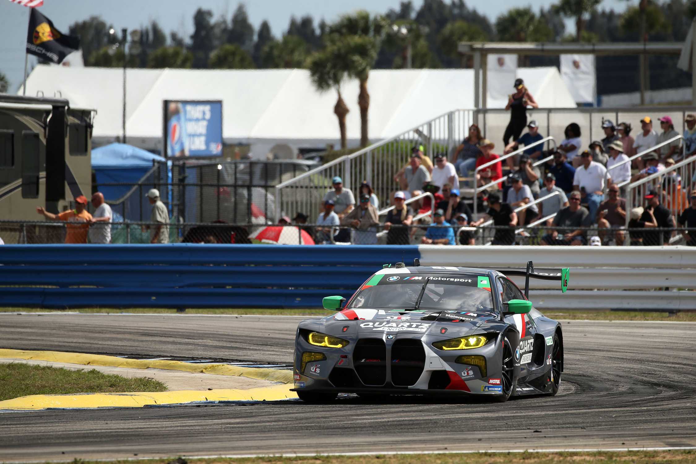 Sebring (USA), 16th to 19th March 2022. BMW M Motorsport, IMSA Weather ...