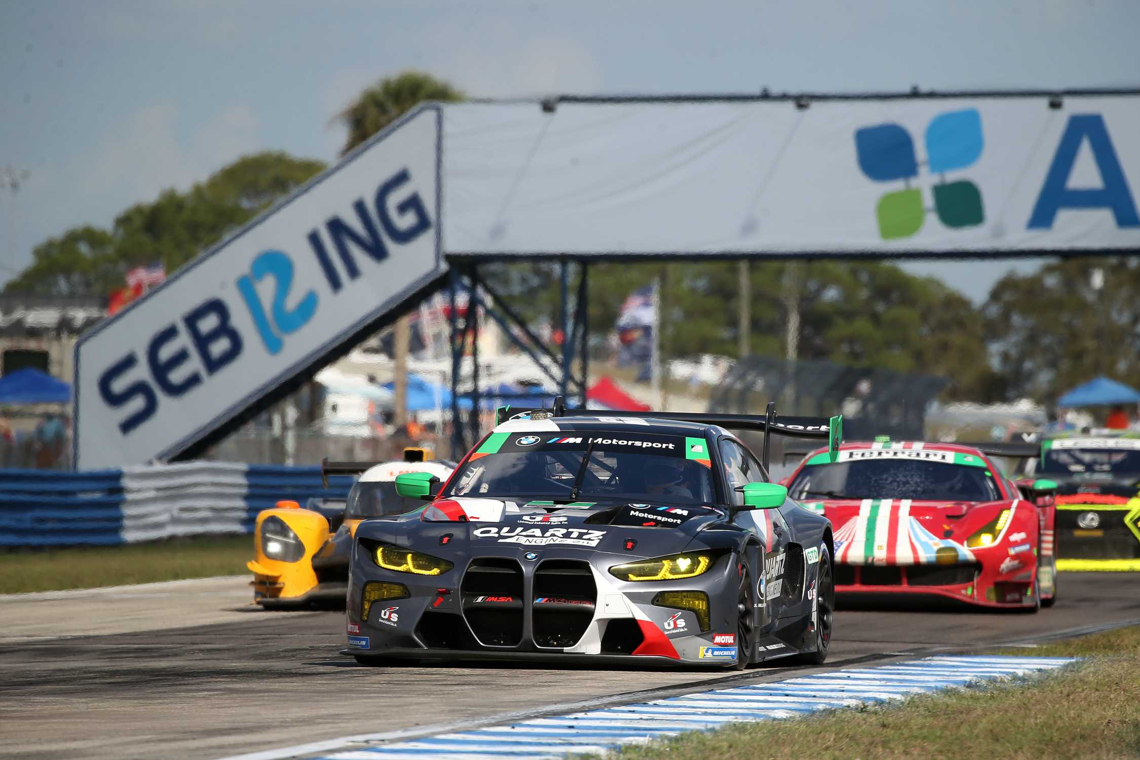 Sebring (USA), 16th to 19th March 2022. BMW M Motorsport, IMSA Weather ...