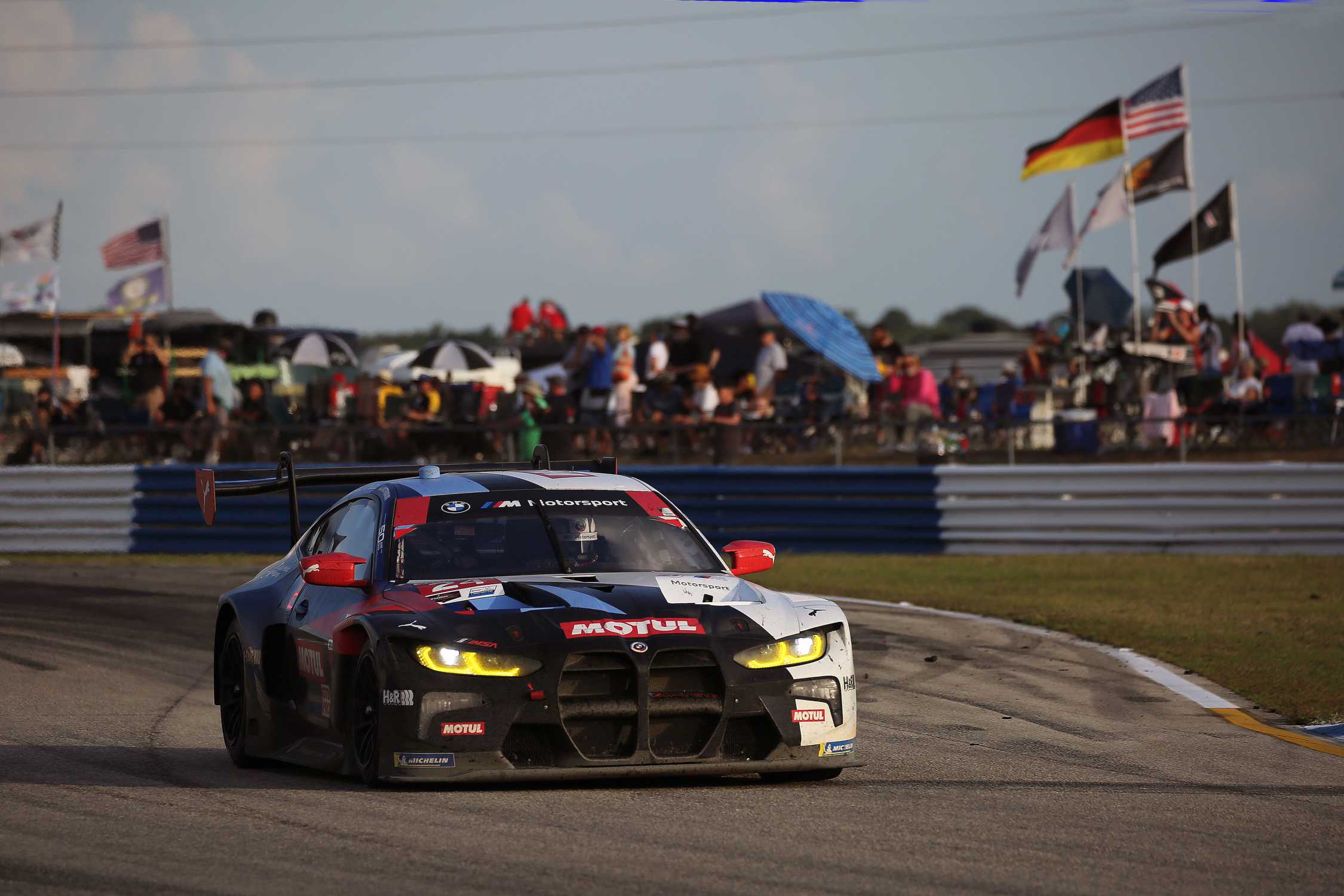 Sebring (USA), 16th to 19th March 2022. BMW M Motorsport, IMSA Weather ...