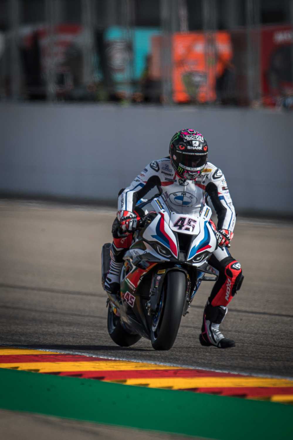 Aragon (SPA), 04th April 2022. Dorna Official Winter Test. BMW Motorrad ...