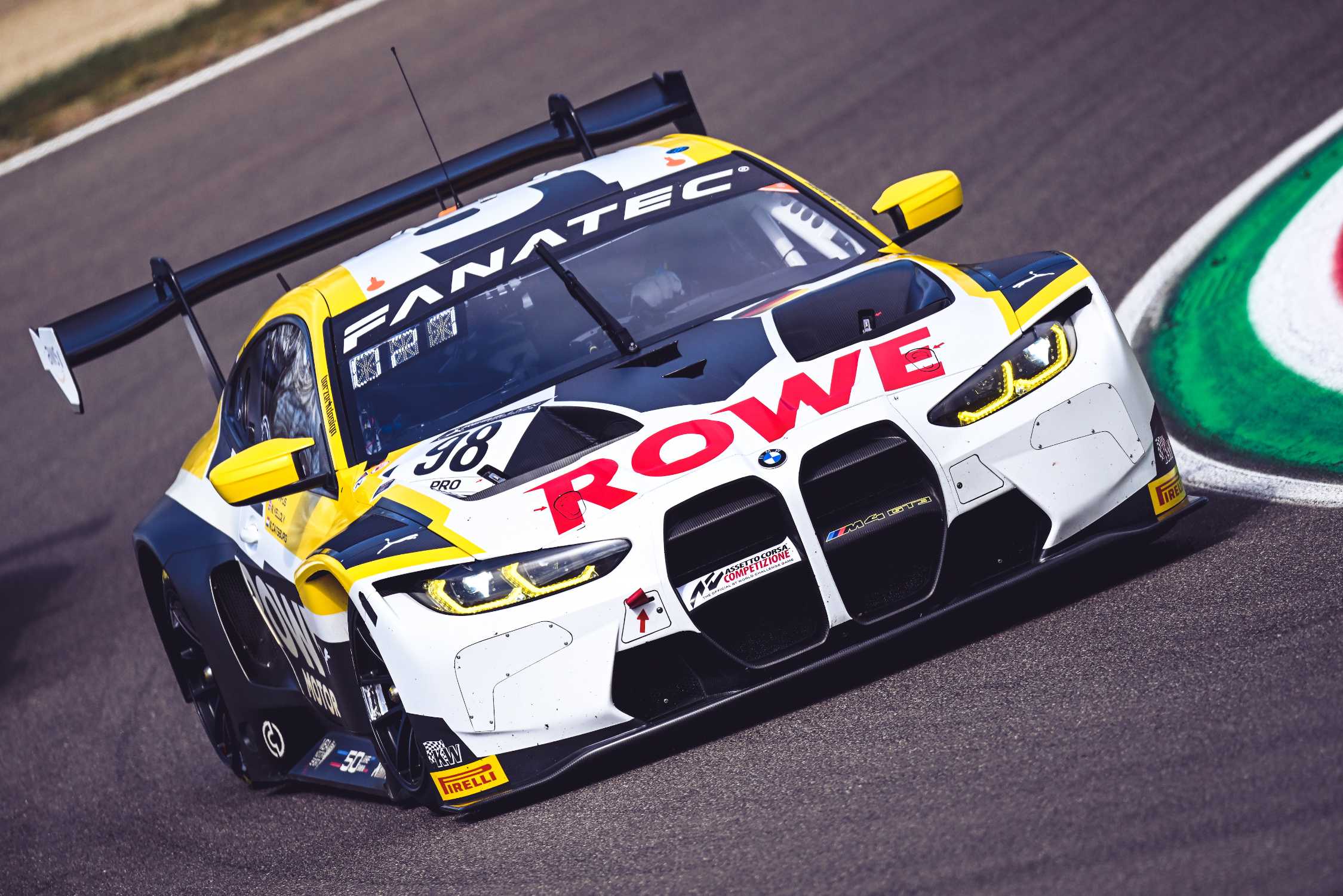 Imola (ITA), 2-3 April 2022. Fanatec GT World Challenge Europe, GTWC, BMW M4 GT3, ROWE Racing.