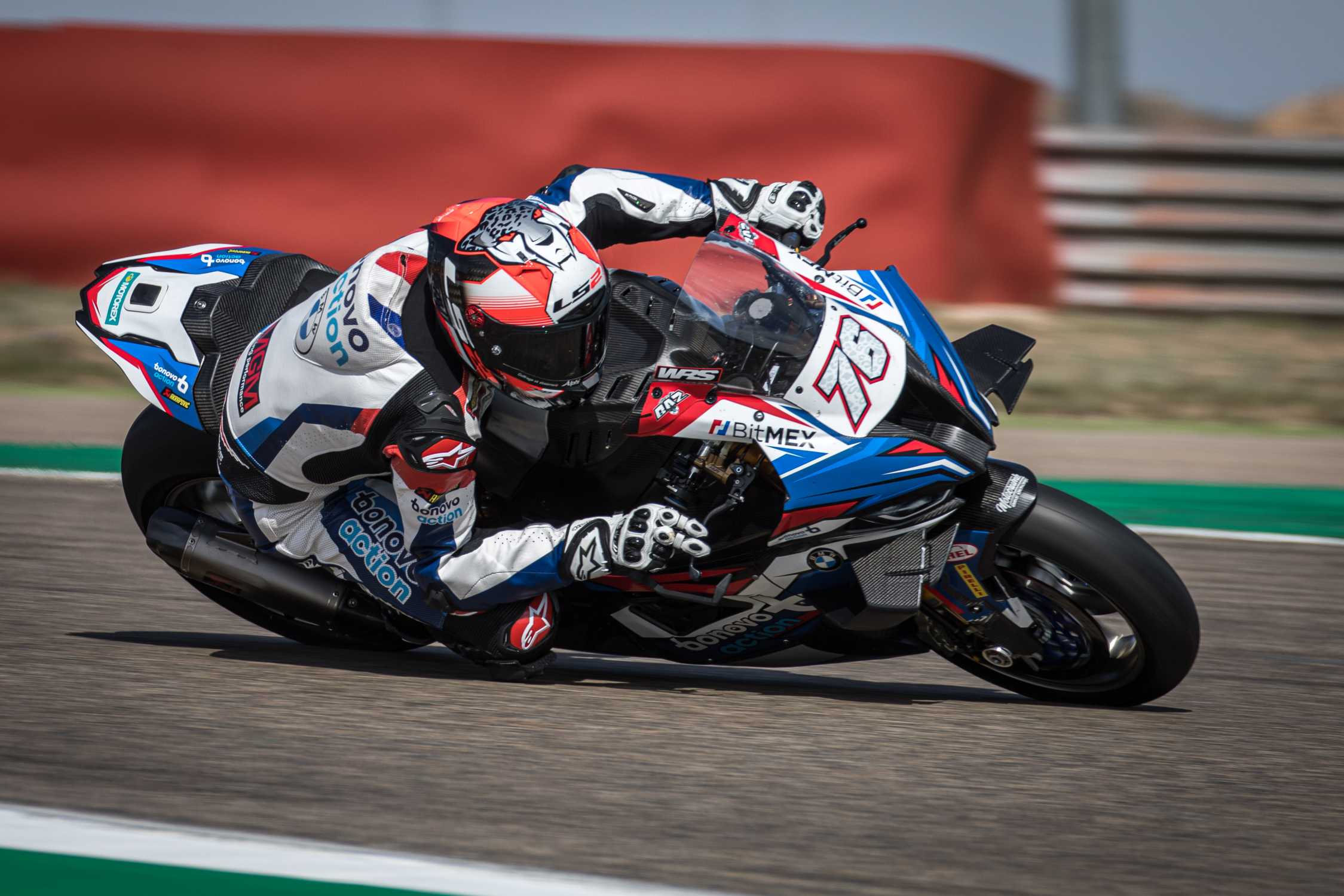 Aragon (SPA), 05th April 2022. Dorna Official Winter Test. BMW Motorrad ...