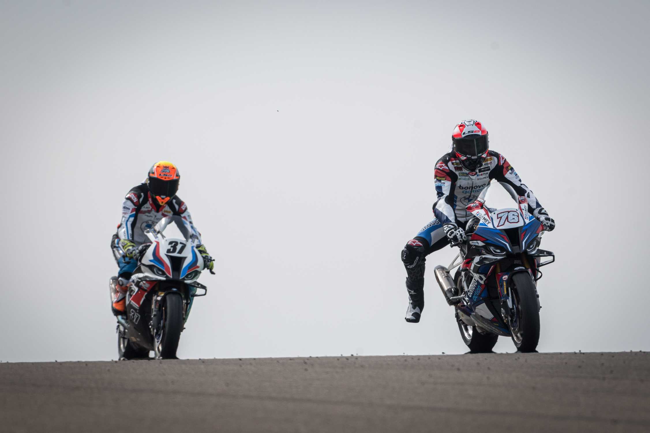 Aragon (SPA), 05th April 2022. Dorna Official Winter Test. BMW Motorrad ...