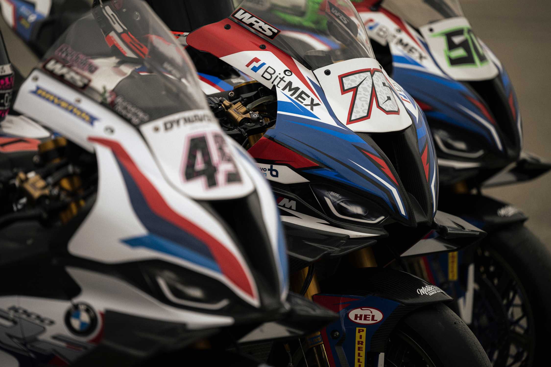 April 2022. BMW Motorrad Motorsport. Season launch video filming. FIM ...