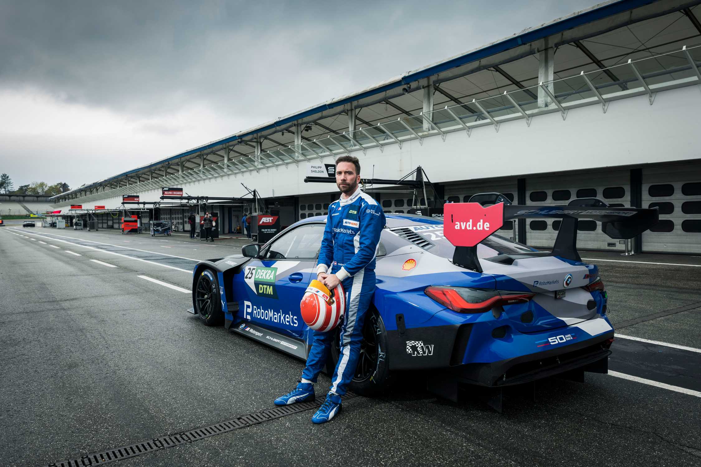 Hockenheim (GER), 5-6 April 2022. DTM, BMW M4 GT3, Schubert Motorsport, Philipp Eng, RoboMarkets ...