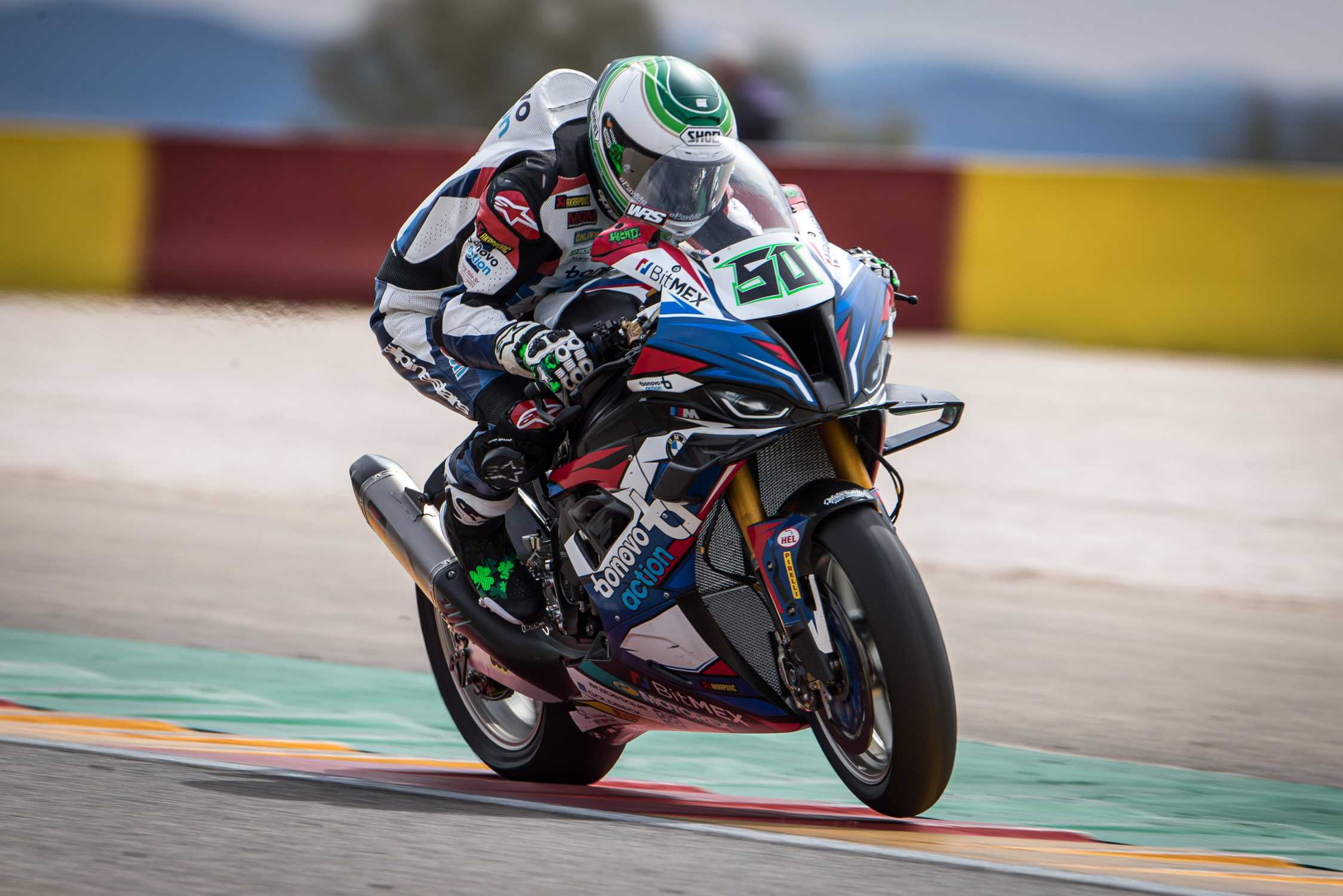 08th April 2022. Aragon (SPA). FIM Superbike World Championship. BMW ...
