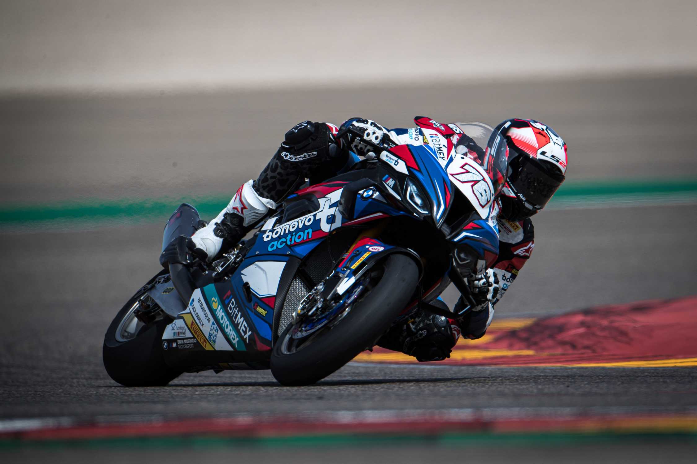 08th April 2022. Aragon (SPA). FIM Superbike World Championship BMW ...