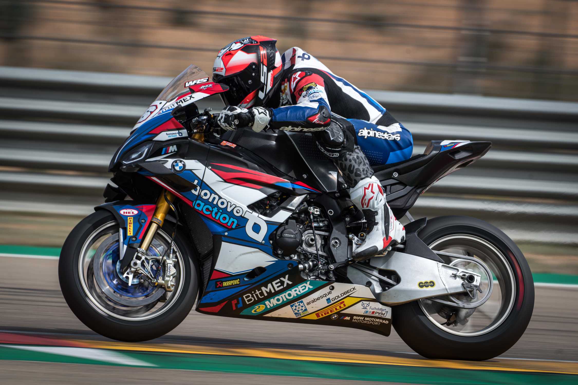 08th April 2022. Aragon (SPA). FIM Superbike World Championship BMW ...