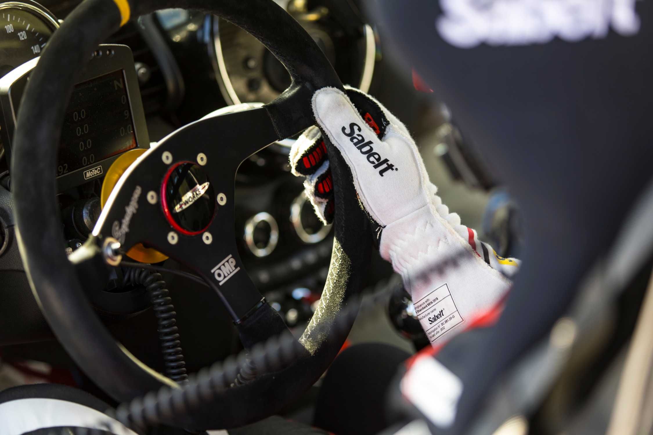 The MINI John Cooper Work Race Team at Sonoma