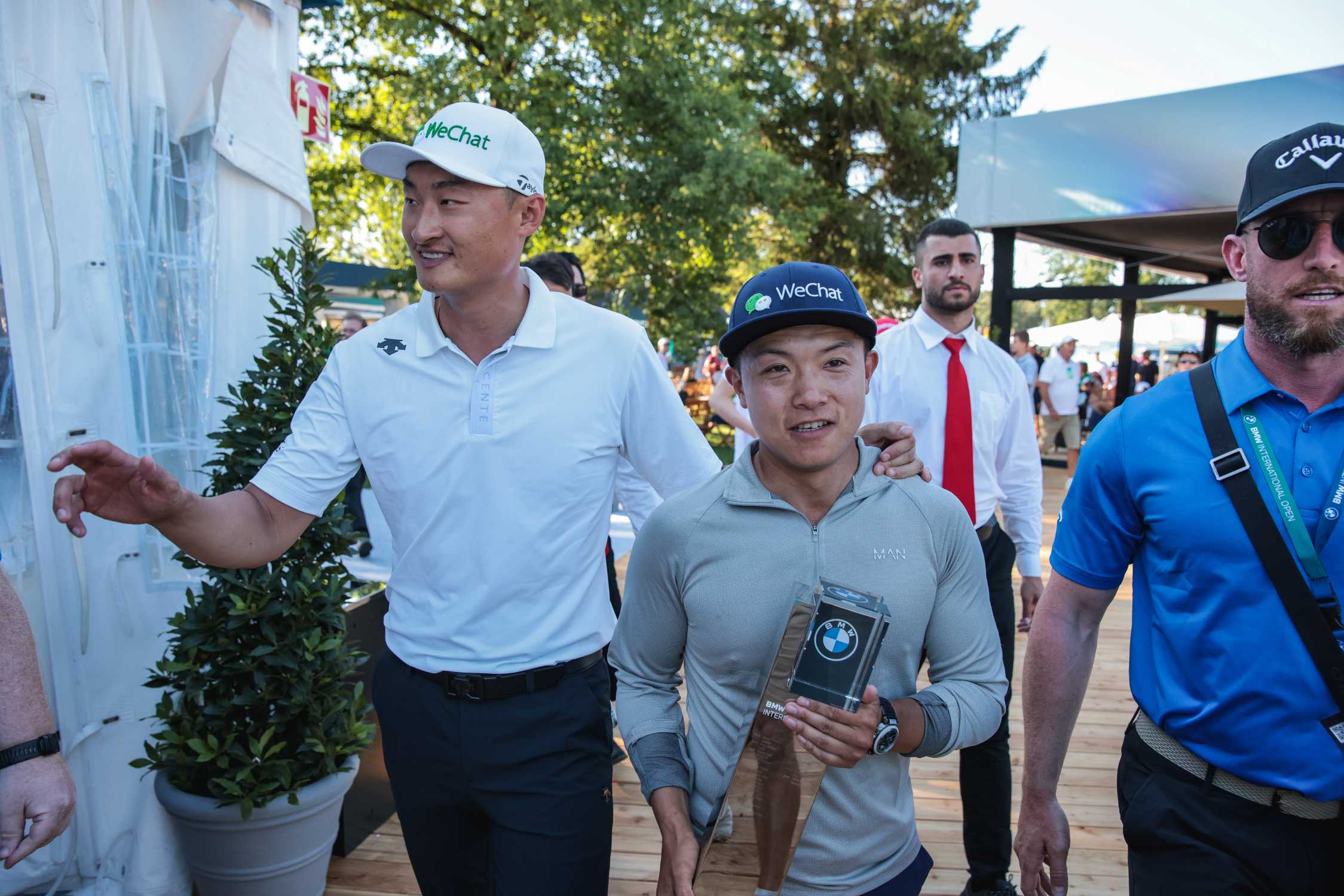 26th June 2022, BMW International Open, Haotong Li, winner of the 33rd ...