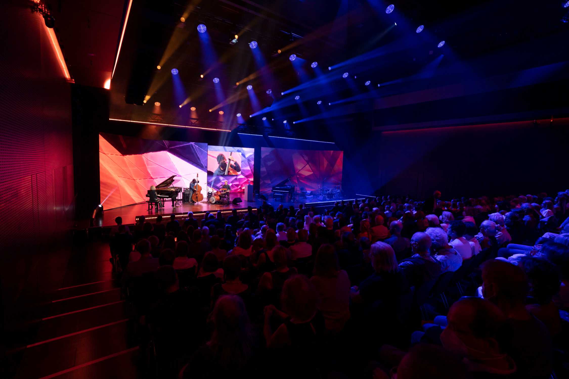 Final concert of the BMW Welt Jazz Award 2022: Anat Fort Trio, f.l.t.r ...