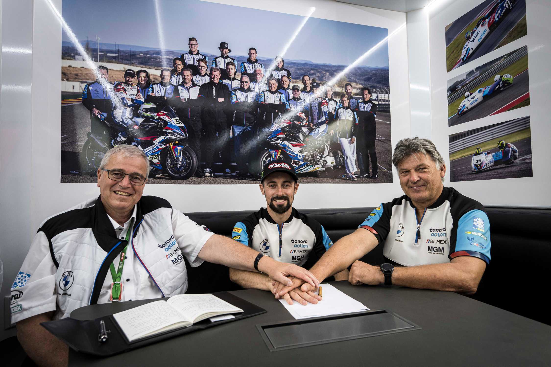 Most (CZE), 30th July 2022. Bonovo action BMW Racing Team, Team owner ...