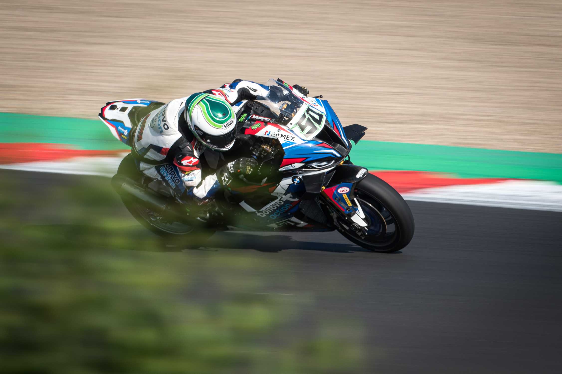 Most (CZ), 31th July 2022. FIM Superbike World Championship. BMW Motorrad Motorsport. Bonovo MGM ...