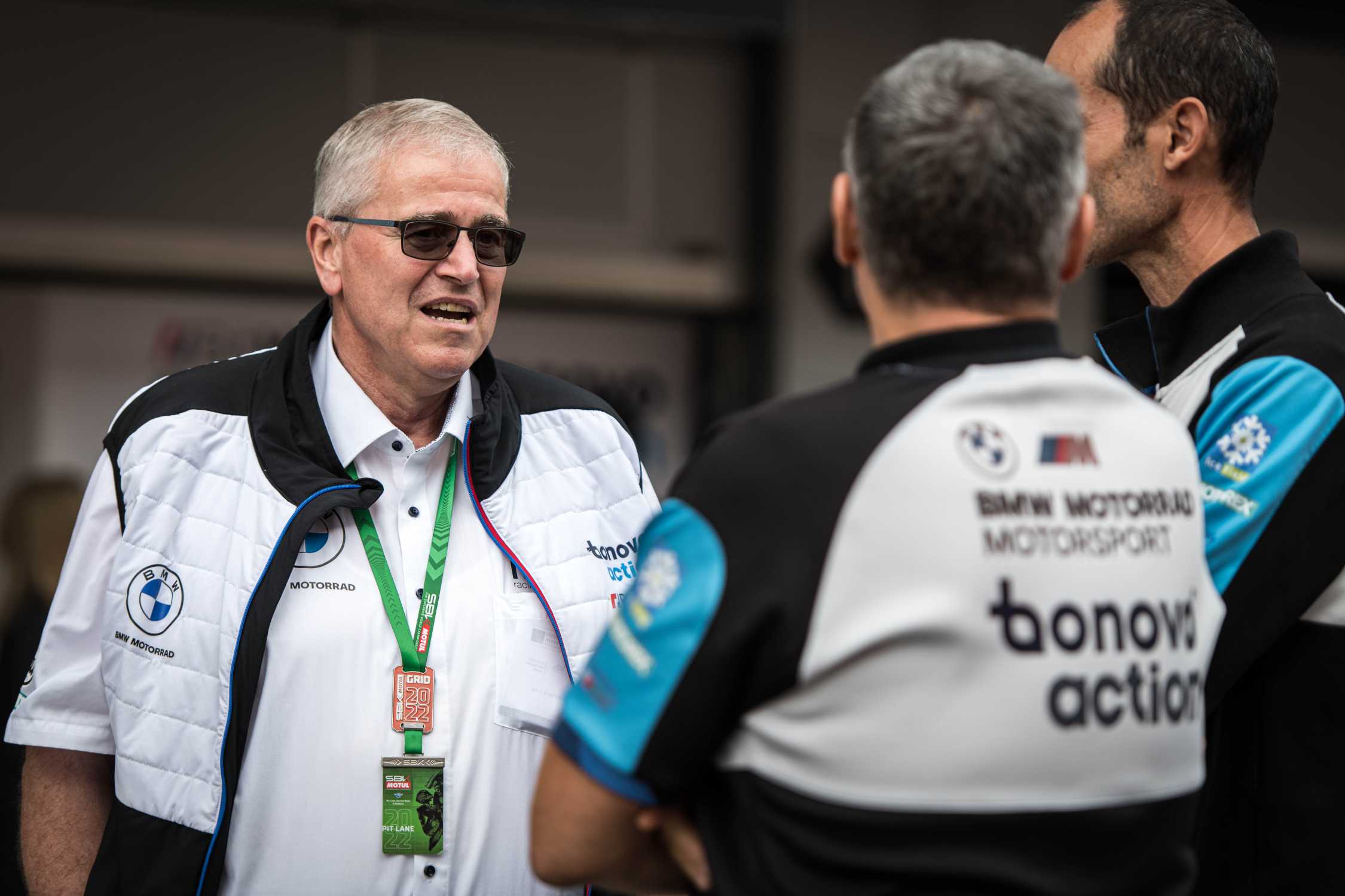 Barcellona (ESP), 24th September 2022. FIM Superbike World Championship BMW Motorrad Motorsport ...