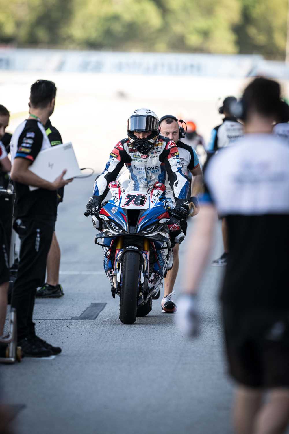 Barcellona (ESP), 25th September 2022. FIM Superbike World Championship ...
