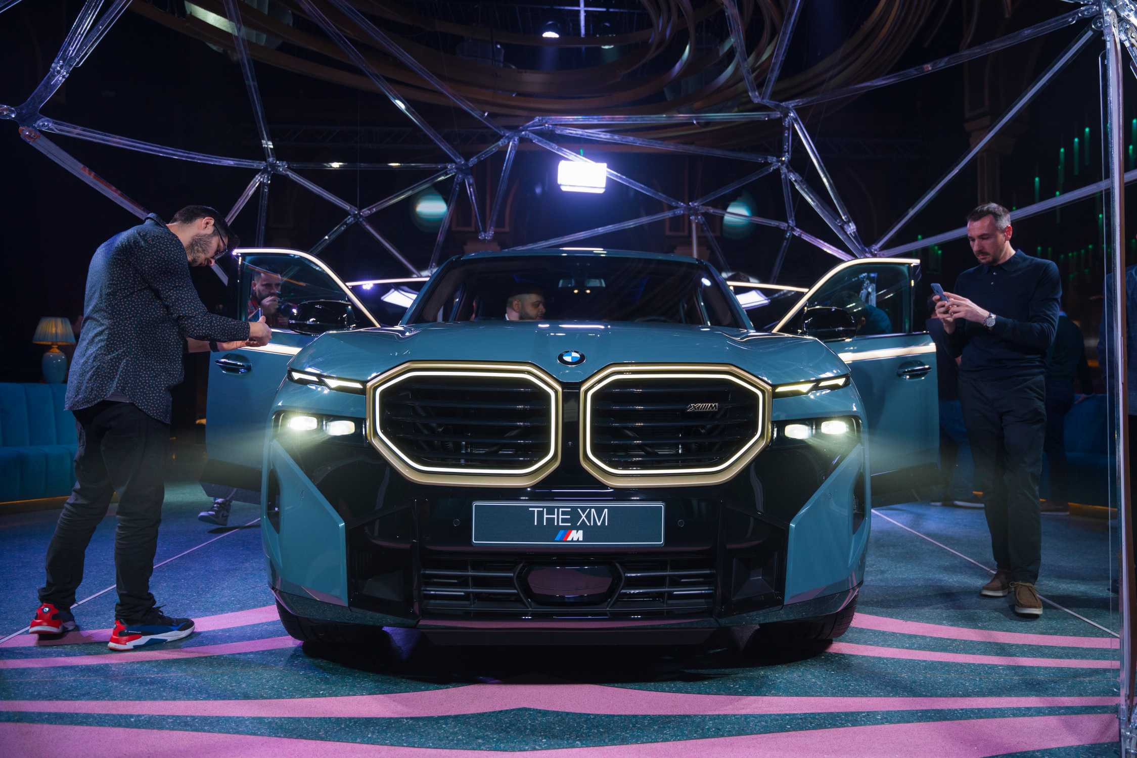 BMW XM preview, Bucharest, Romania 2022 (10/2022)