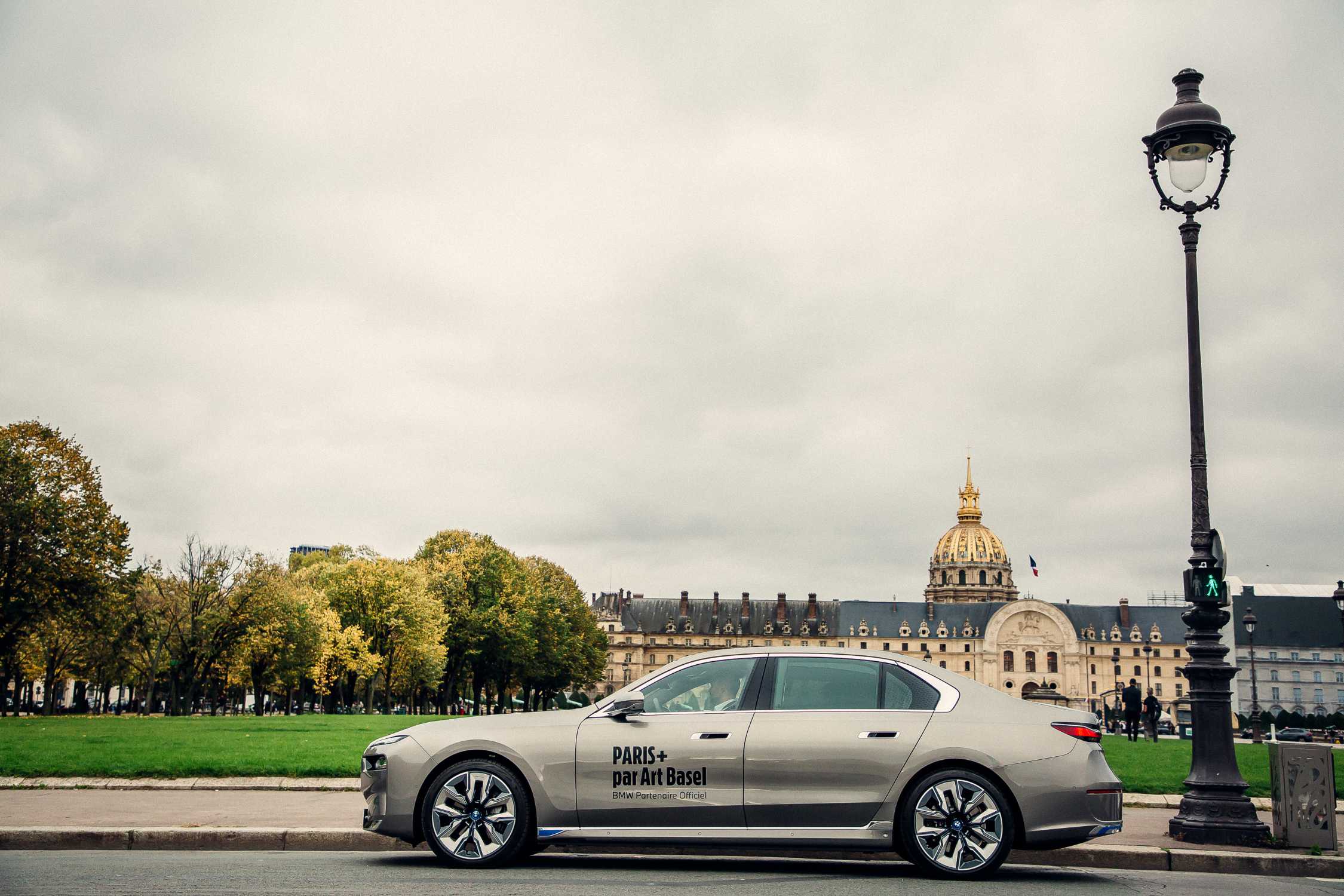 BMW VIP shuttle service during Paris+ par Art Basel in Paris, October ...