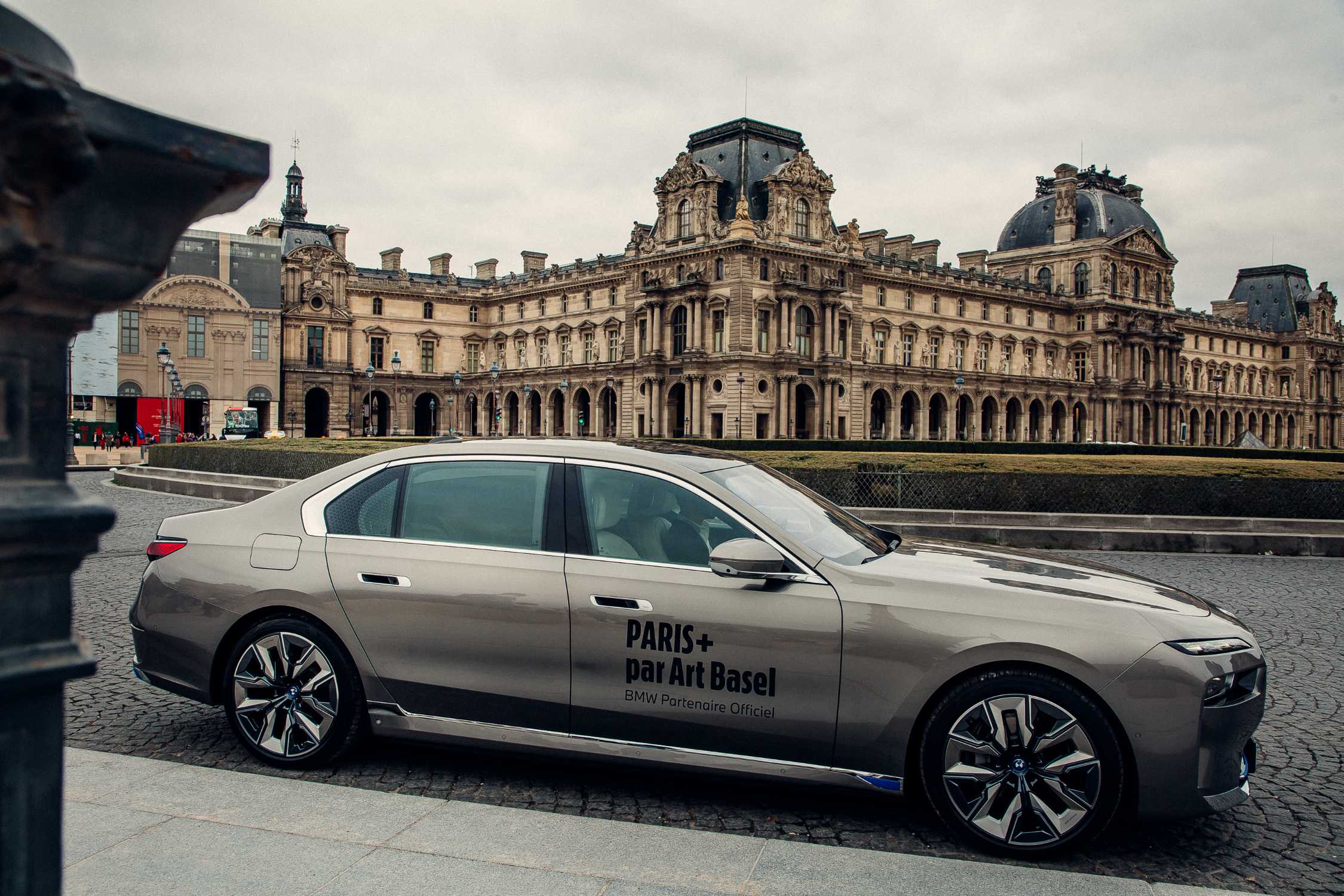 BMW VIP shuttle service during Paris+ par Art Basel in Paris, October ...