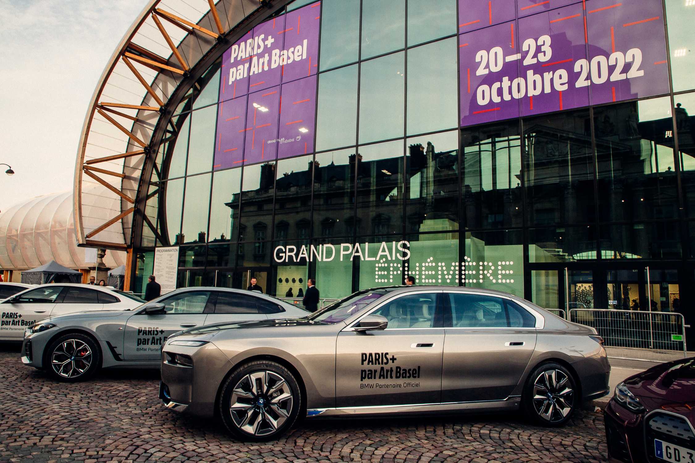 BMW VIP shuttle service during Paris+ par Art Basel in Paris, October ...