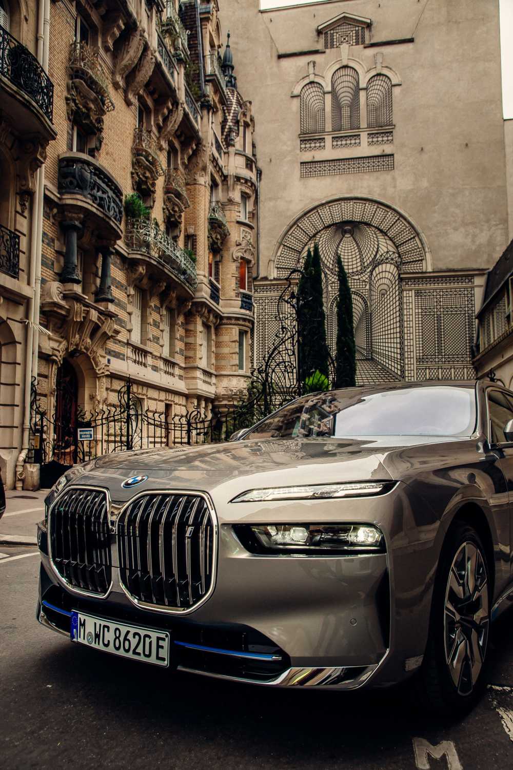 BMW VIP shuttle service during Paris+ par Art Basel in Paris, October ...