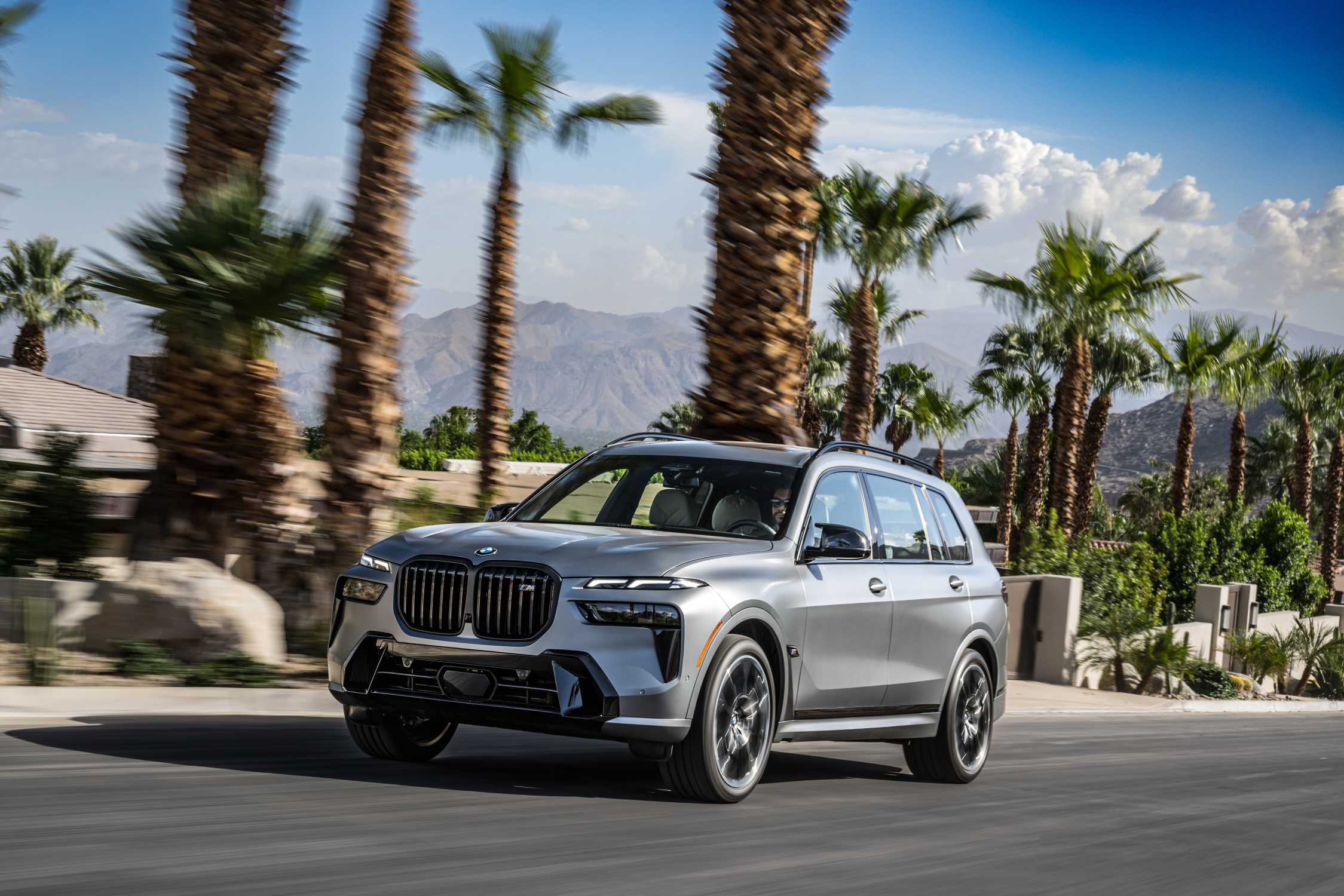 The new BMW X7 On Location Palm Springs (10/2022).