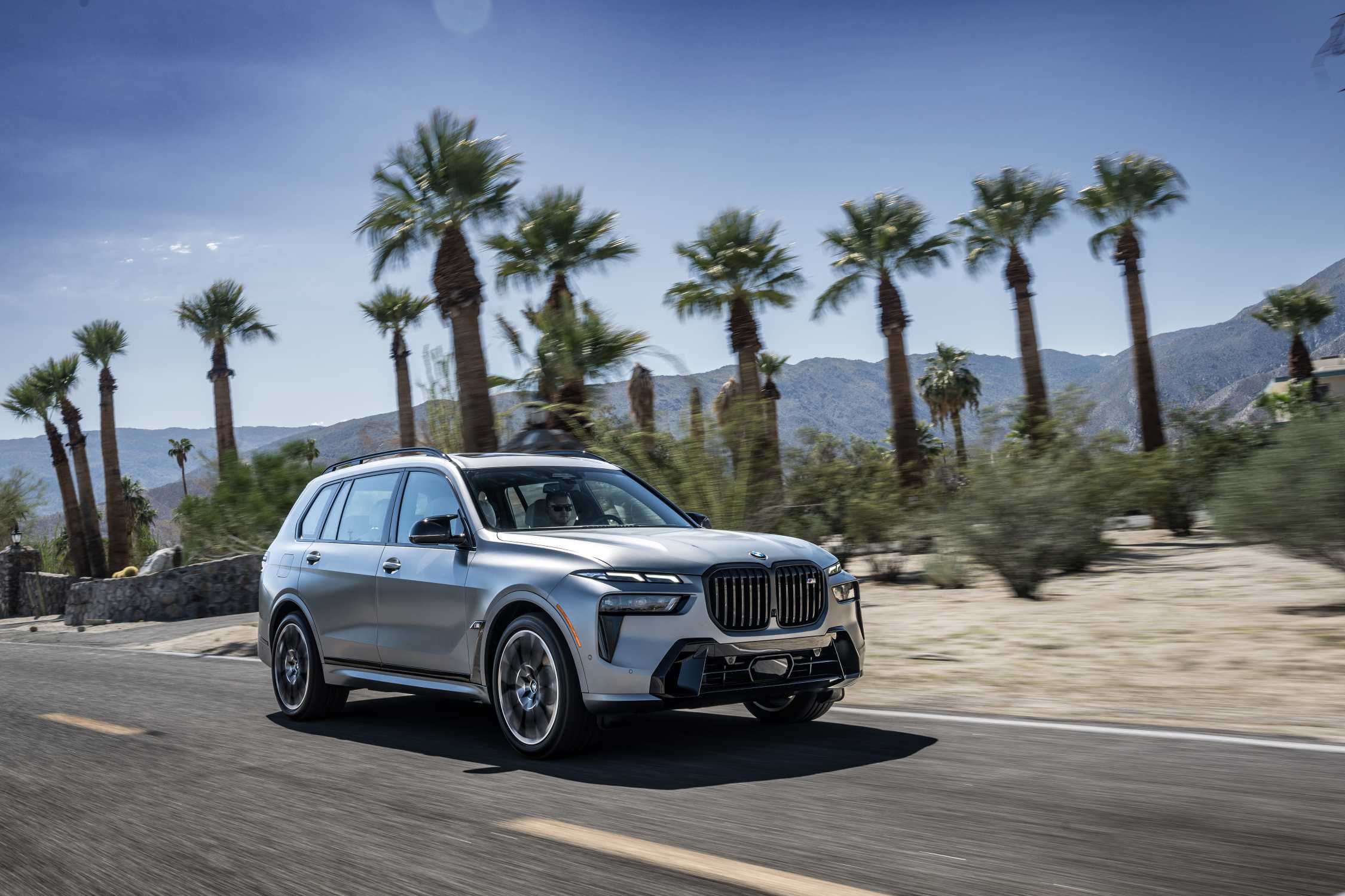 The new BMW X7 On Location Palm Springs (10/2022).