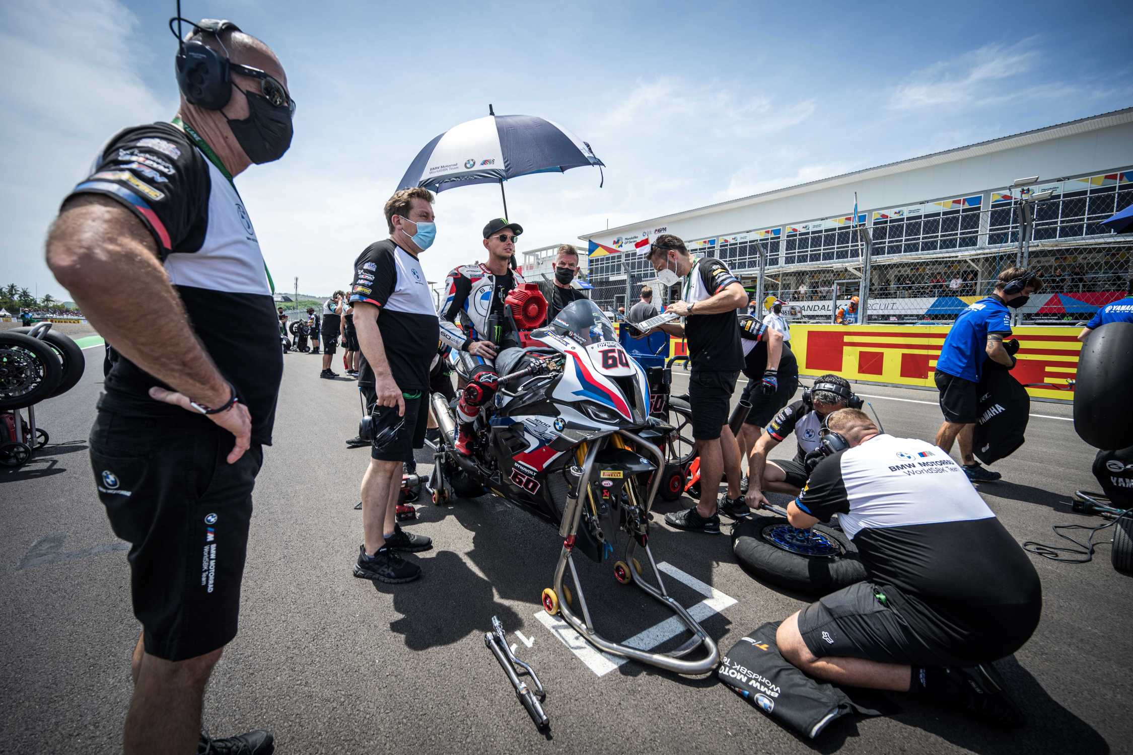 Mandalika (IDN), 13rd November 2022. FIM Superbike World Championship. BMW Motorrad Motorsport ...