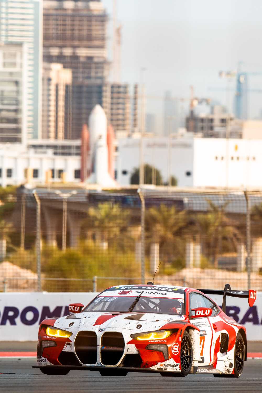 Dubai (UAE), 13th to 15th January 2023. BMW M Motorsport, 24H Series, 24H Dubai. #14 BMW M4 GT3 ...