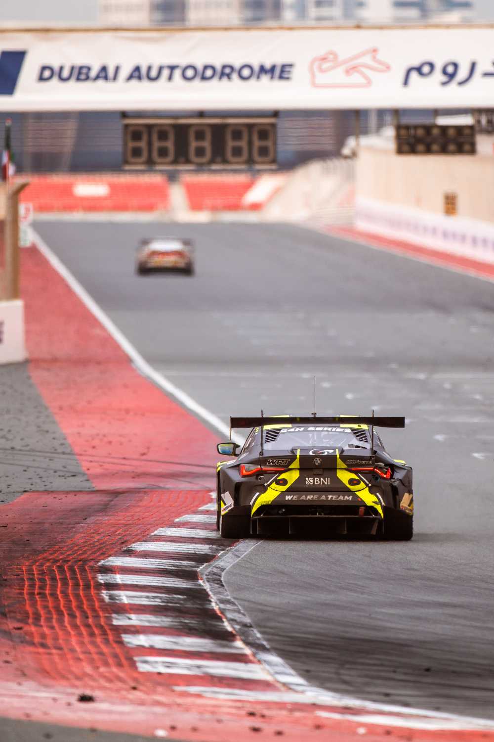 Dubai (UAE), 13th to 15th January 2023. BMW M Motorsport, 24H Series, 24H Dubai. #46 BMW M4 GT3 ...