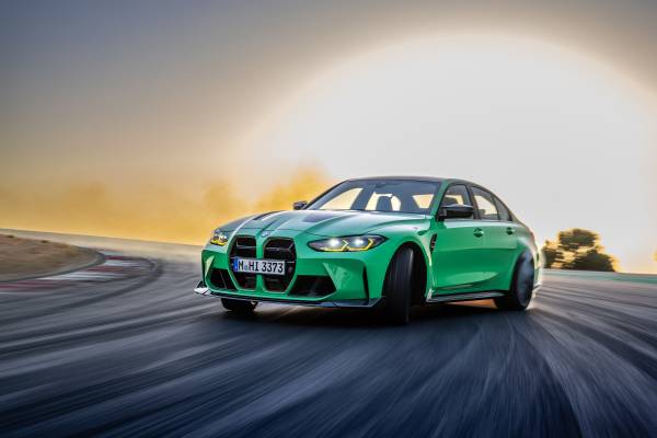 The BMW M3 CS: Lighter, stronger, faster.