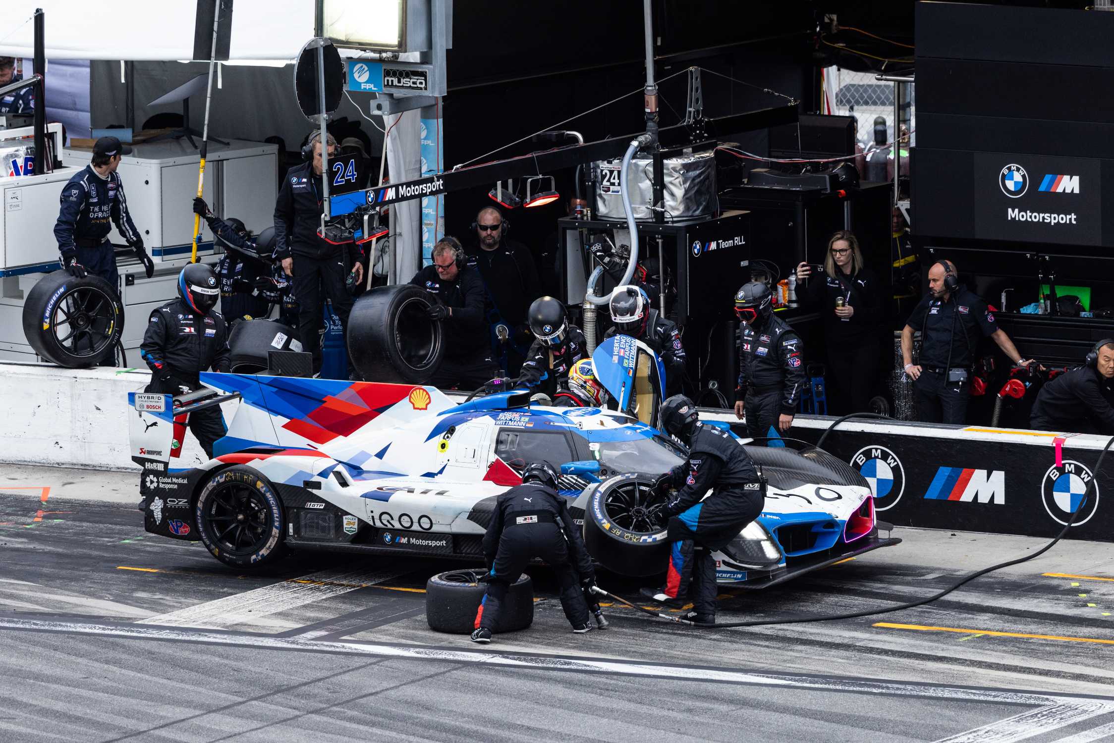 Daytona (USA), 26-29 January 2023. IMSA WeatherTech SportsCar Championship, GTP, BMW M Hybrid V8 ...