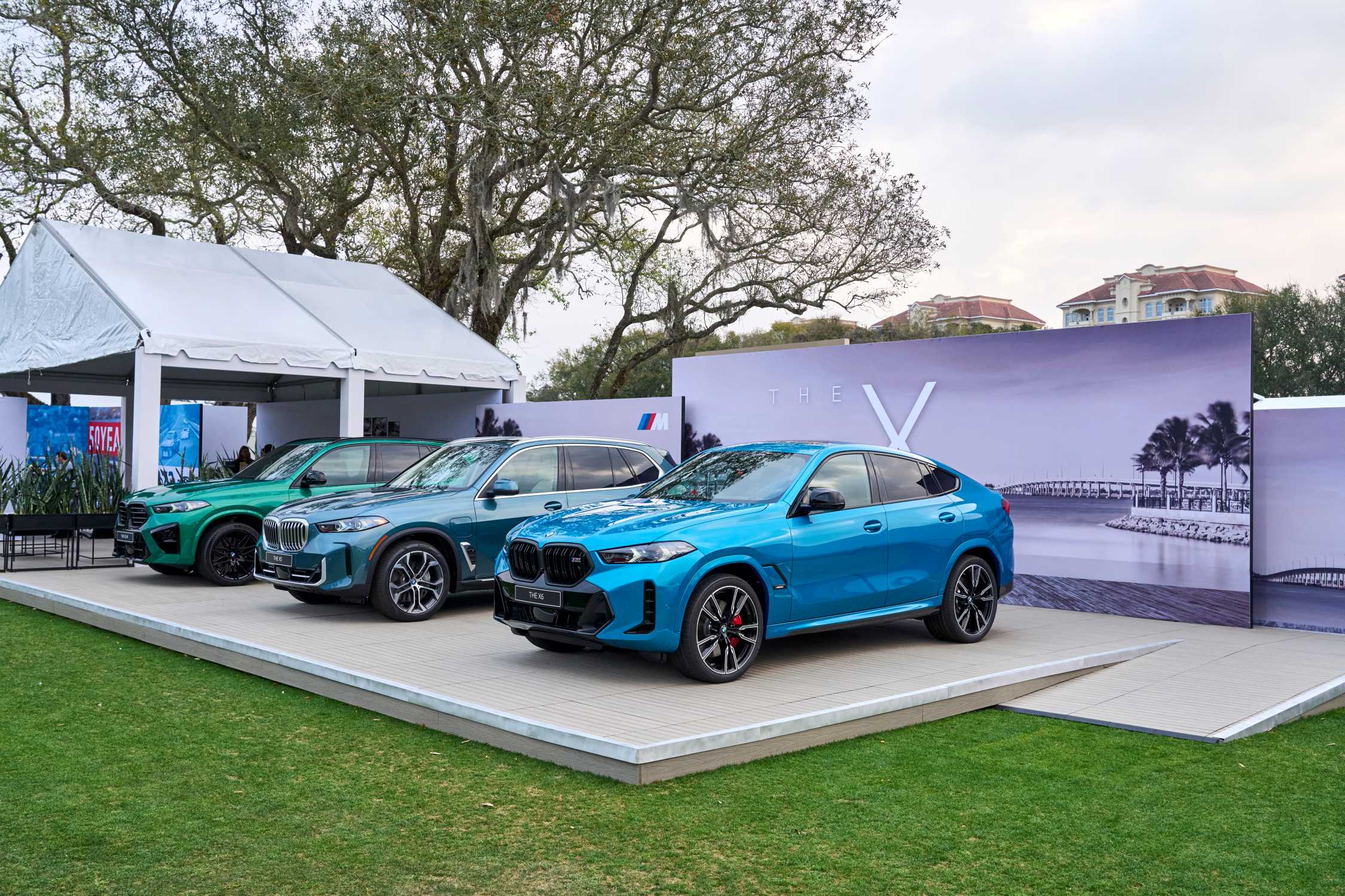 World premiere in Amelia Island: the new BMW X5, the new BMW X6 and the new BMW X5 M Competition ...