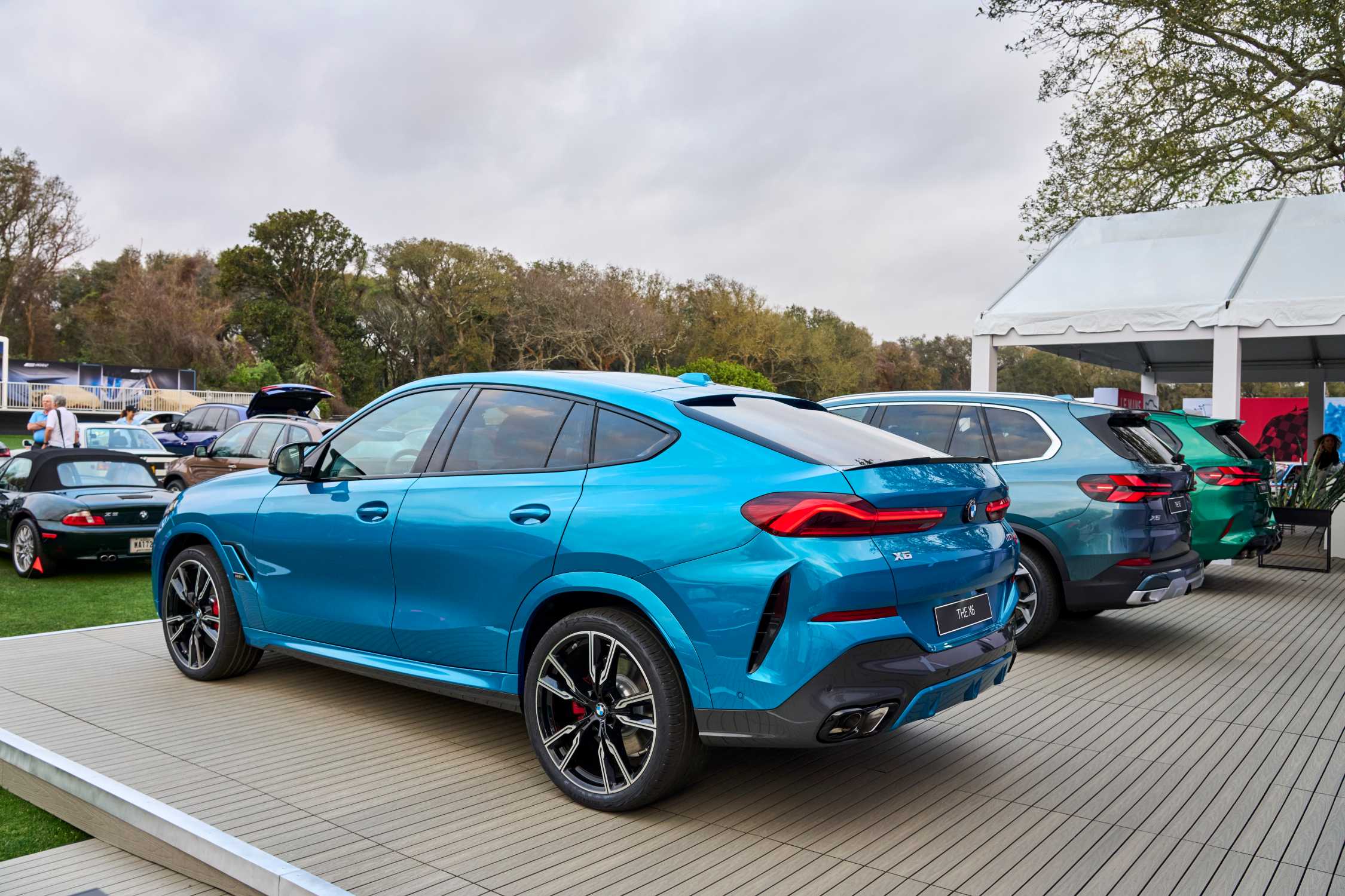 World premiere in Amelia Island: the new BMW X5, the new BMW X6 and the new BMW X5 M Competition ...