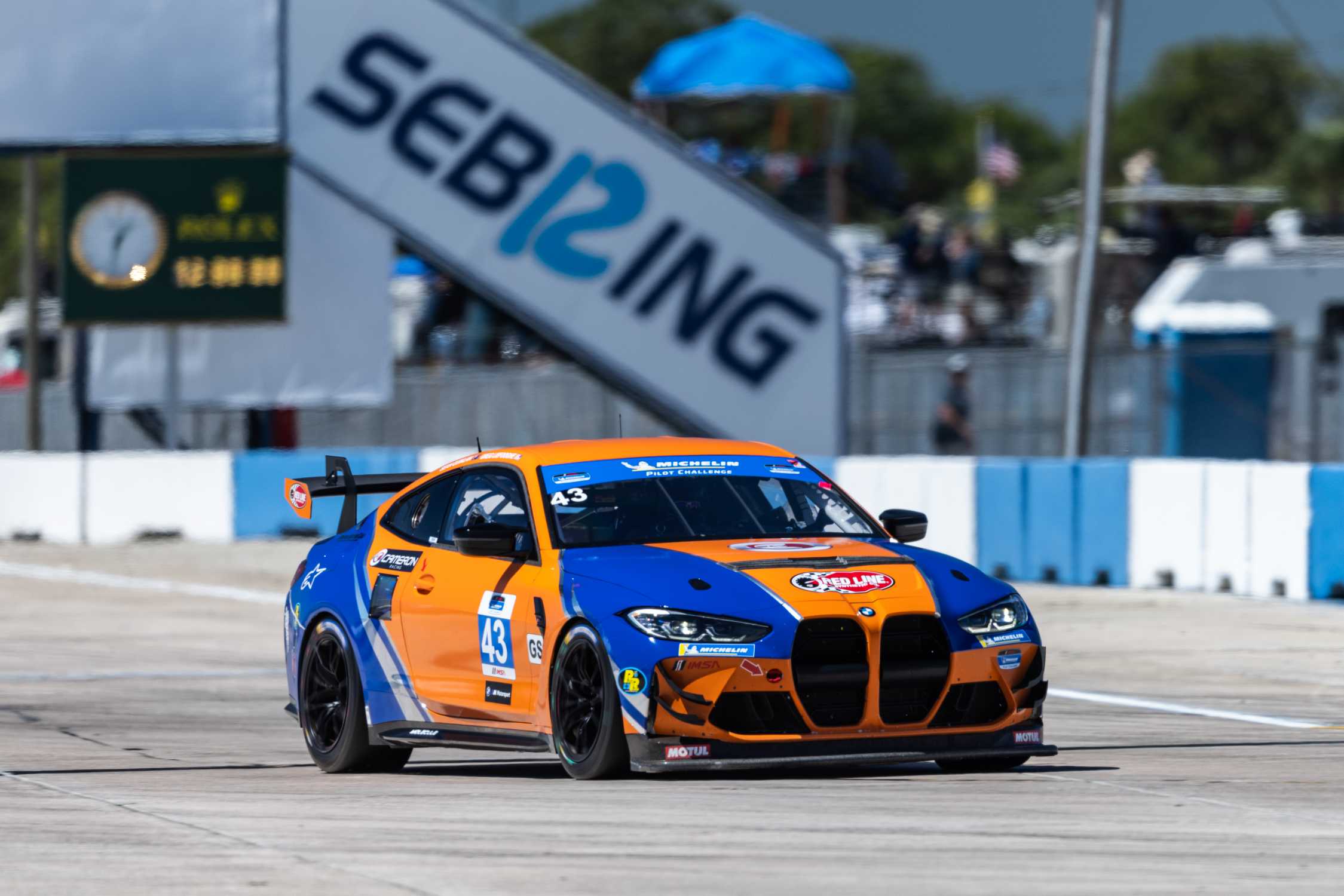 Sebring (USA), 15th to 18th March 2023. BMW M Motorsport, IMSA Michelin ...