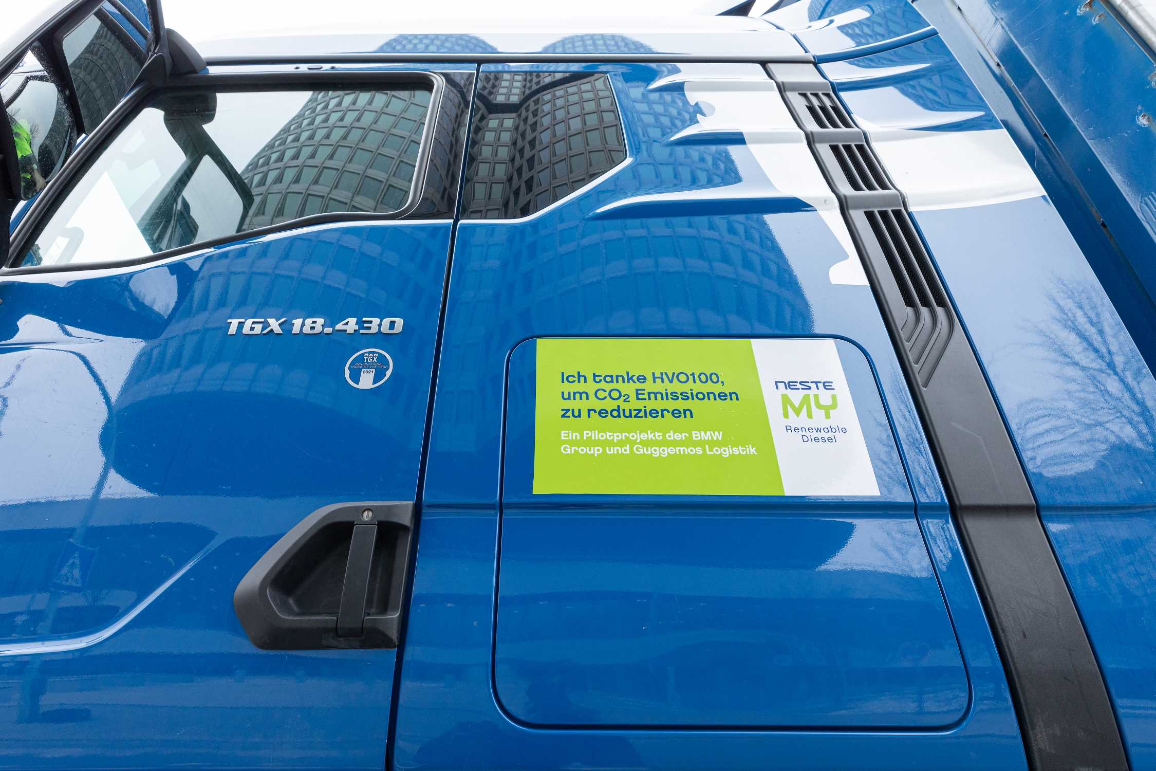 Pilot Project Using Renewable Diesel Fuel HVO100 In BMW Group Transport