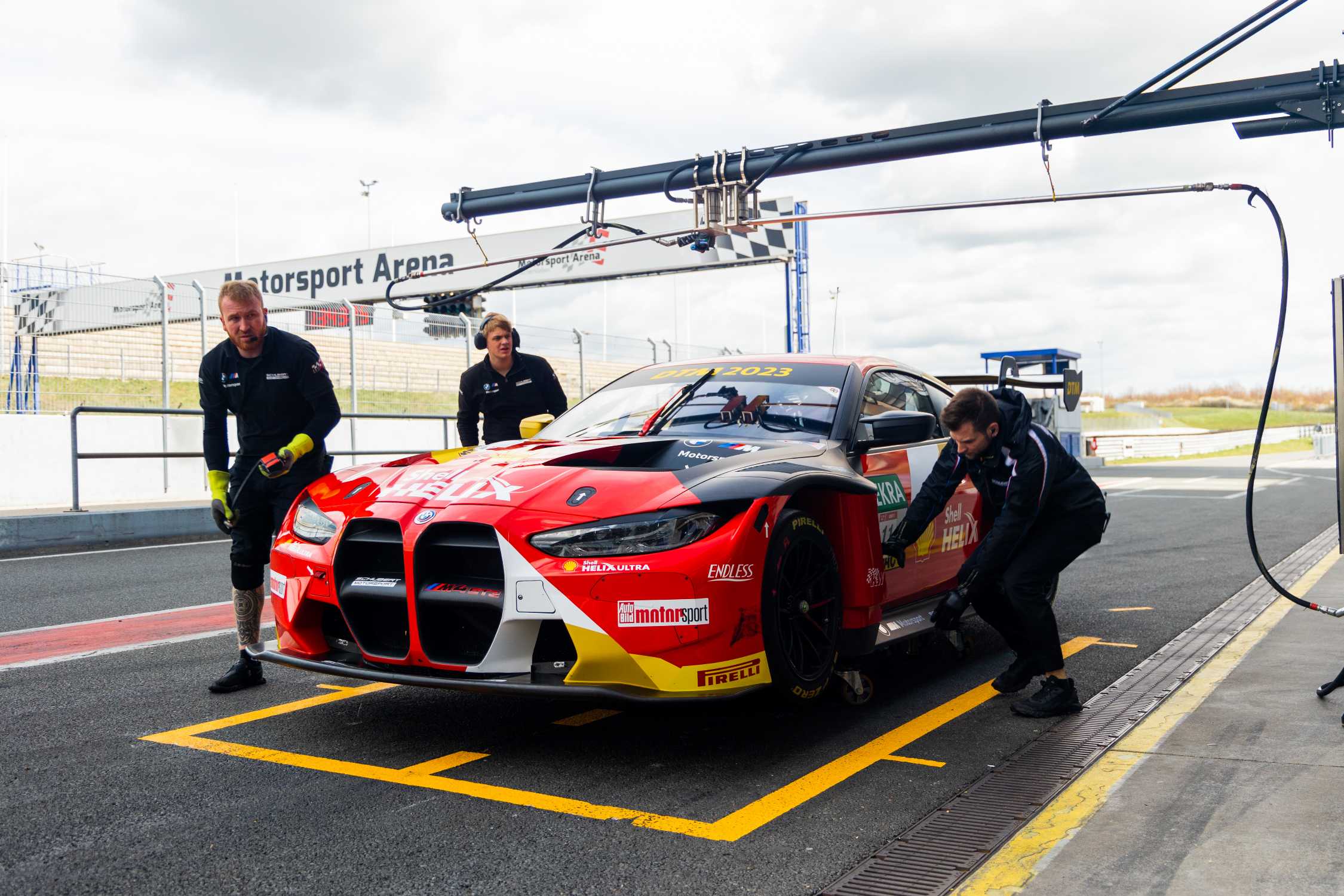 Oschersleben (GER), 11 April 2023. Schubert Motorsport, DTM, ADAC, BMW ...