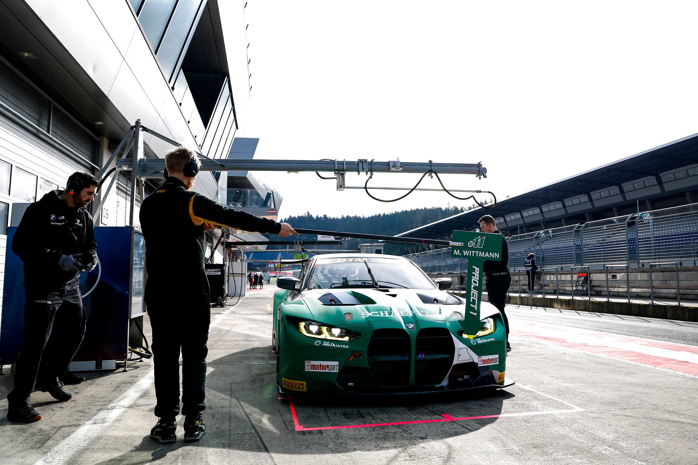 Spielberg (AUT), 15-16 April 2023. DTM, ADAC, Red Bull Ring, test, #11 ...