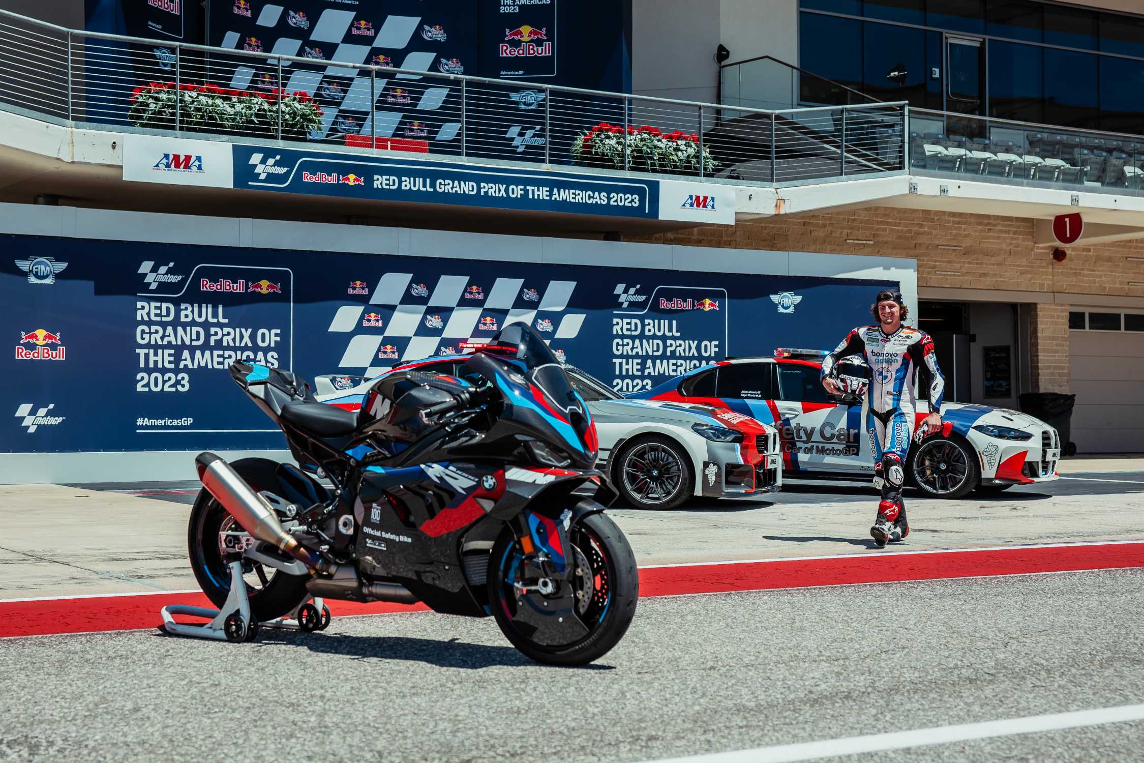 Austin (USA), April 2023. BMW M Motorsport, BMW M GmbH, BMW M 1000 RR MotoGP™ Safety Bike, Grand ...