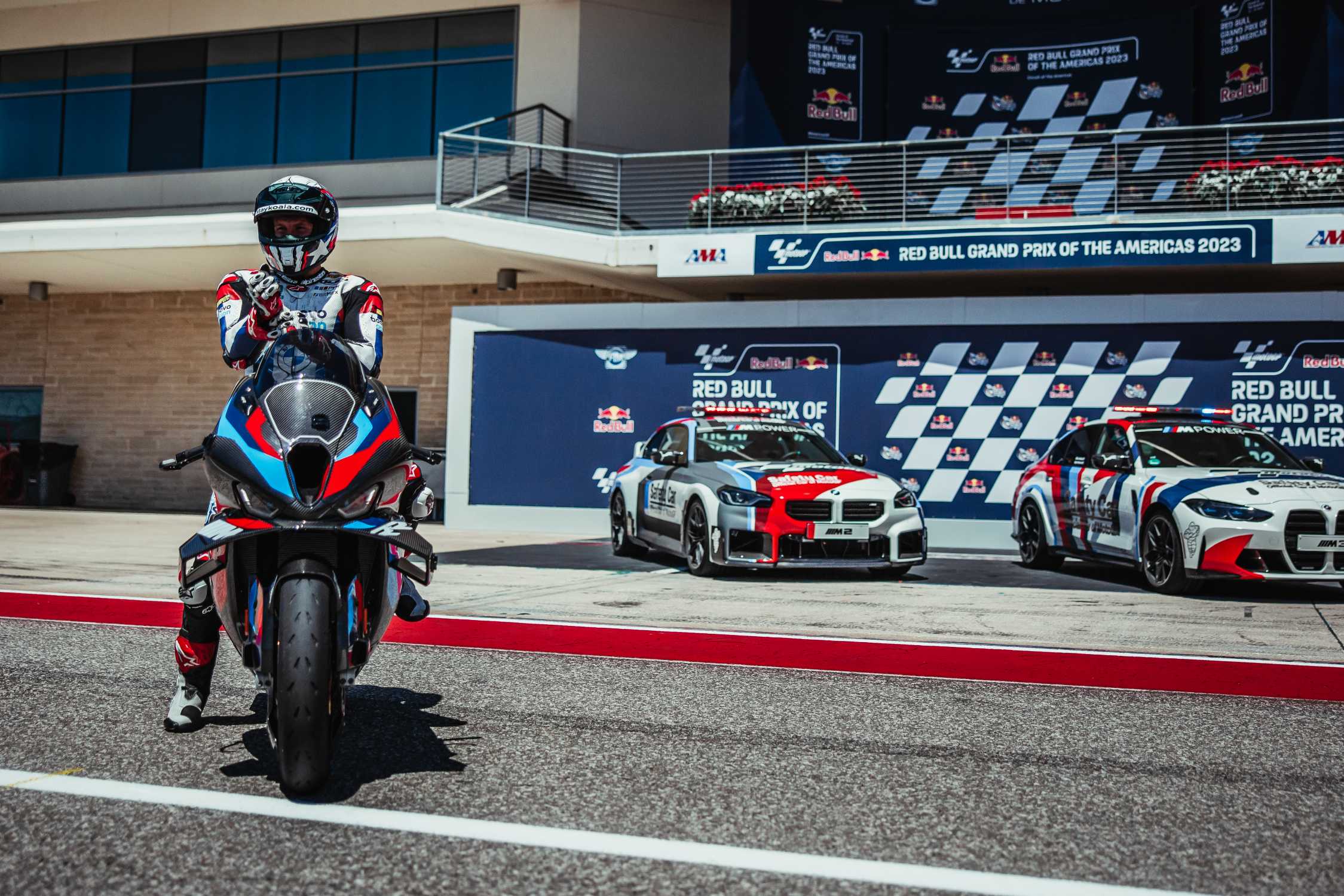 Austin (USA), April 2023. BMW M Motorsport, BMW M GmbH, BMW M 1000 RR MotoGP™ Safety Bike, Grand ...