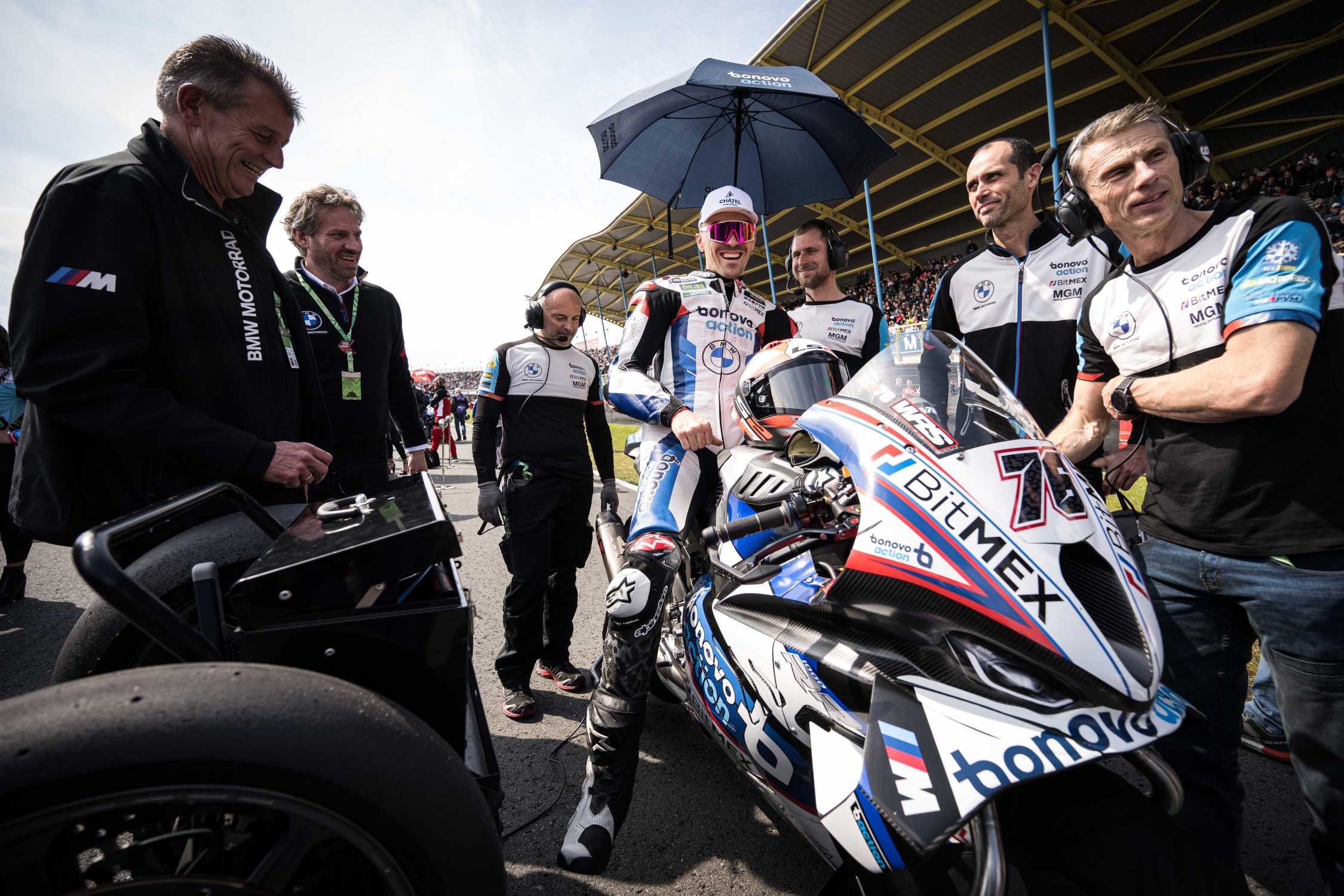 Assen (NED), 22nd April 2023. FIM Superbike World Championship. Bonovo ...