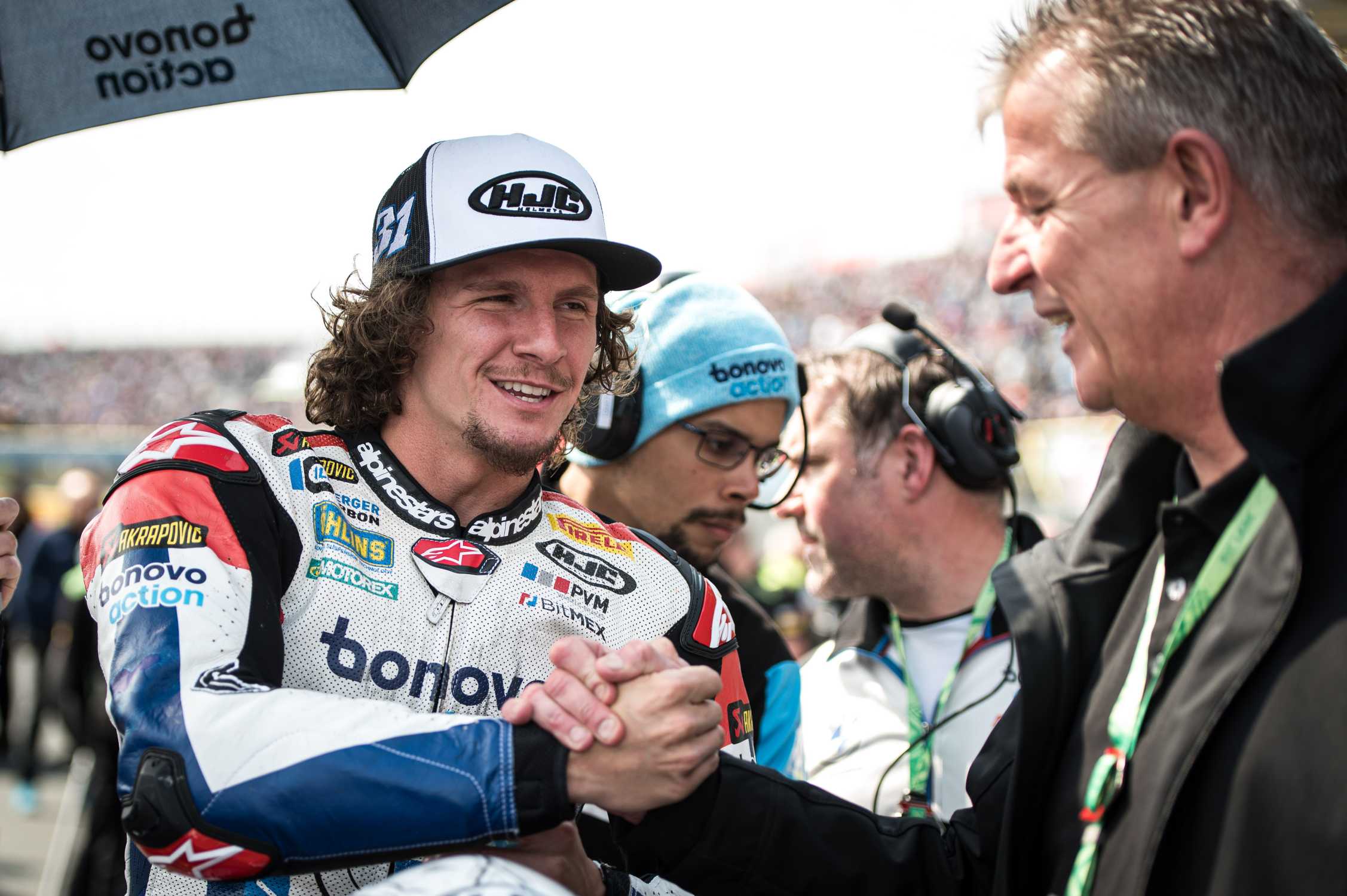 Assen (NED), 22nd April 2023. FIM Superbike World Championship. Bonovo ...