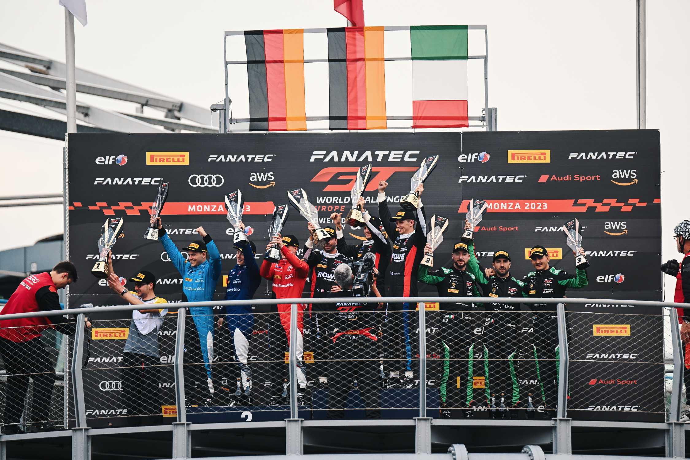Monza (ITA), 21st to 23rd April 2023. BMW M Motorsport, FANATEC GT ...