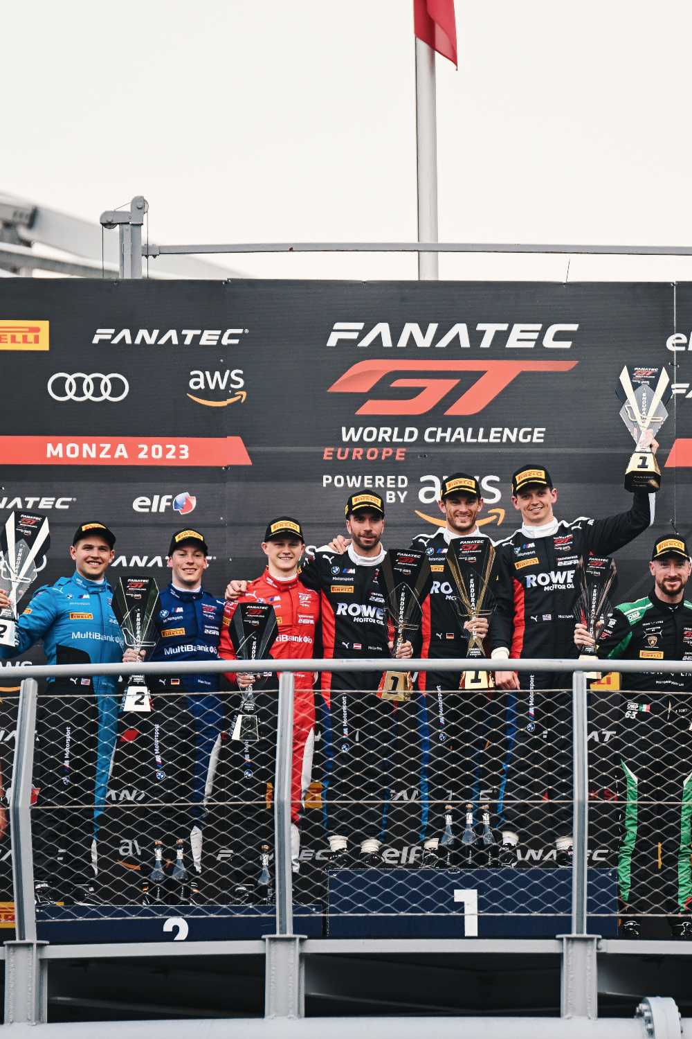 Monza (ITA), 21st to 23rd April 2023. BMW M Motorsport, FANATEC GT ...