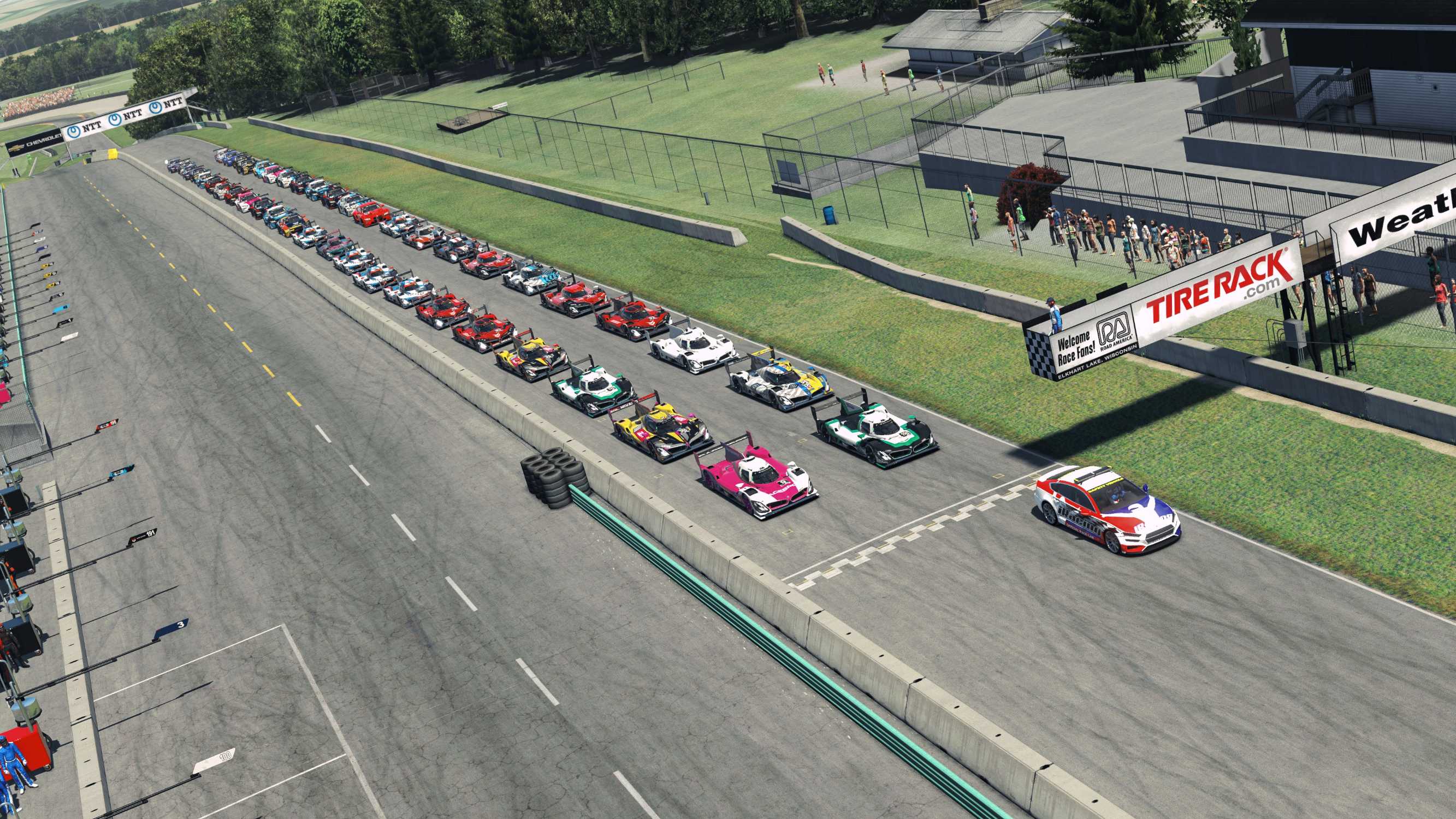 Road America (USA), 23rd April 2023. BMW M Sim Racing, third round of ...