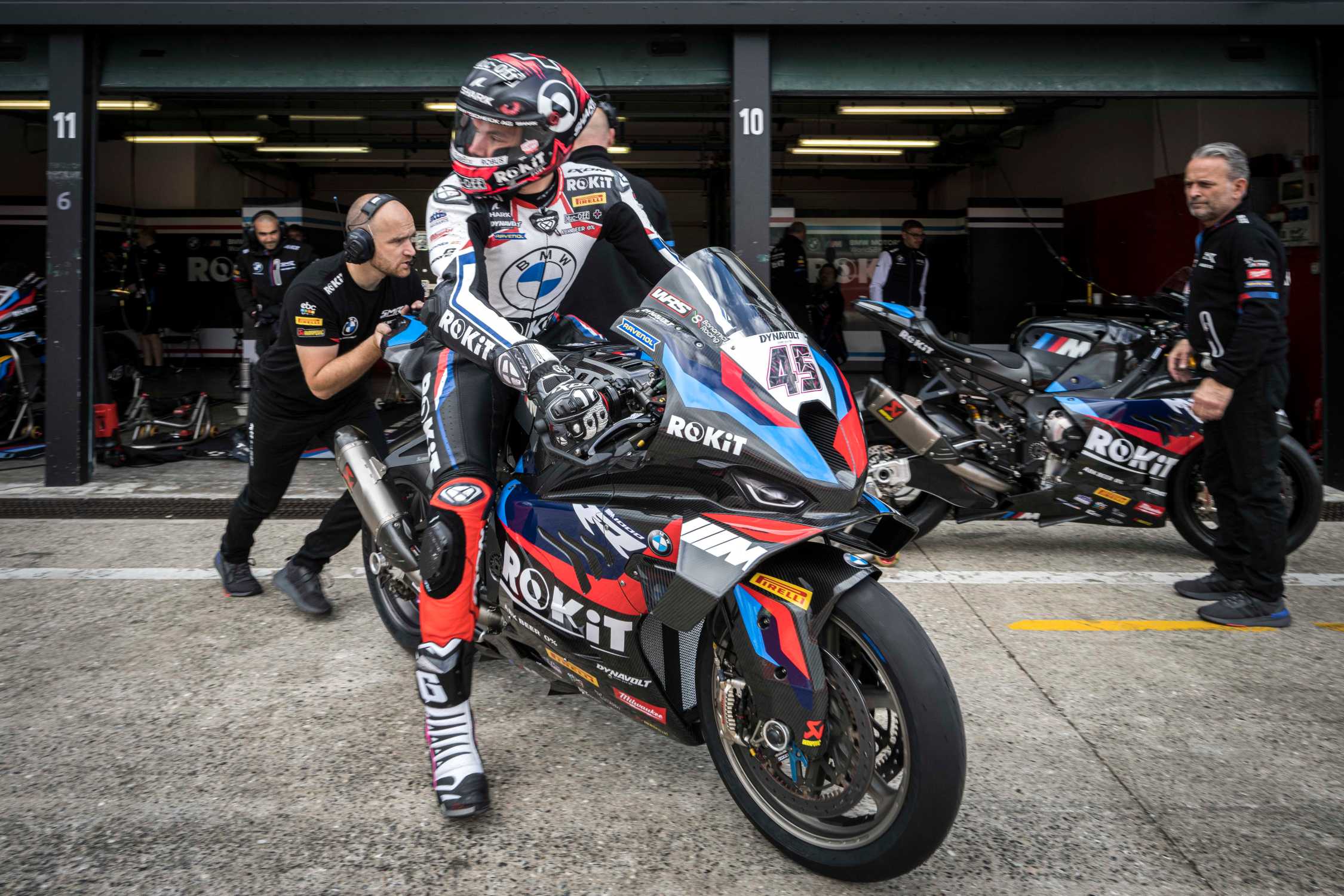 11st May 2023. Misano Adriatico (ITA). Private Test. ROKiT BMW Motorrad ...